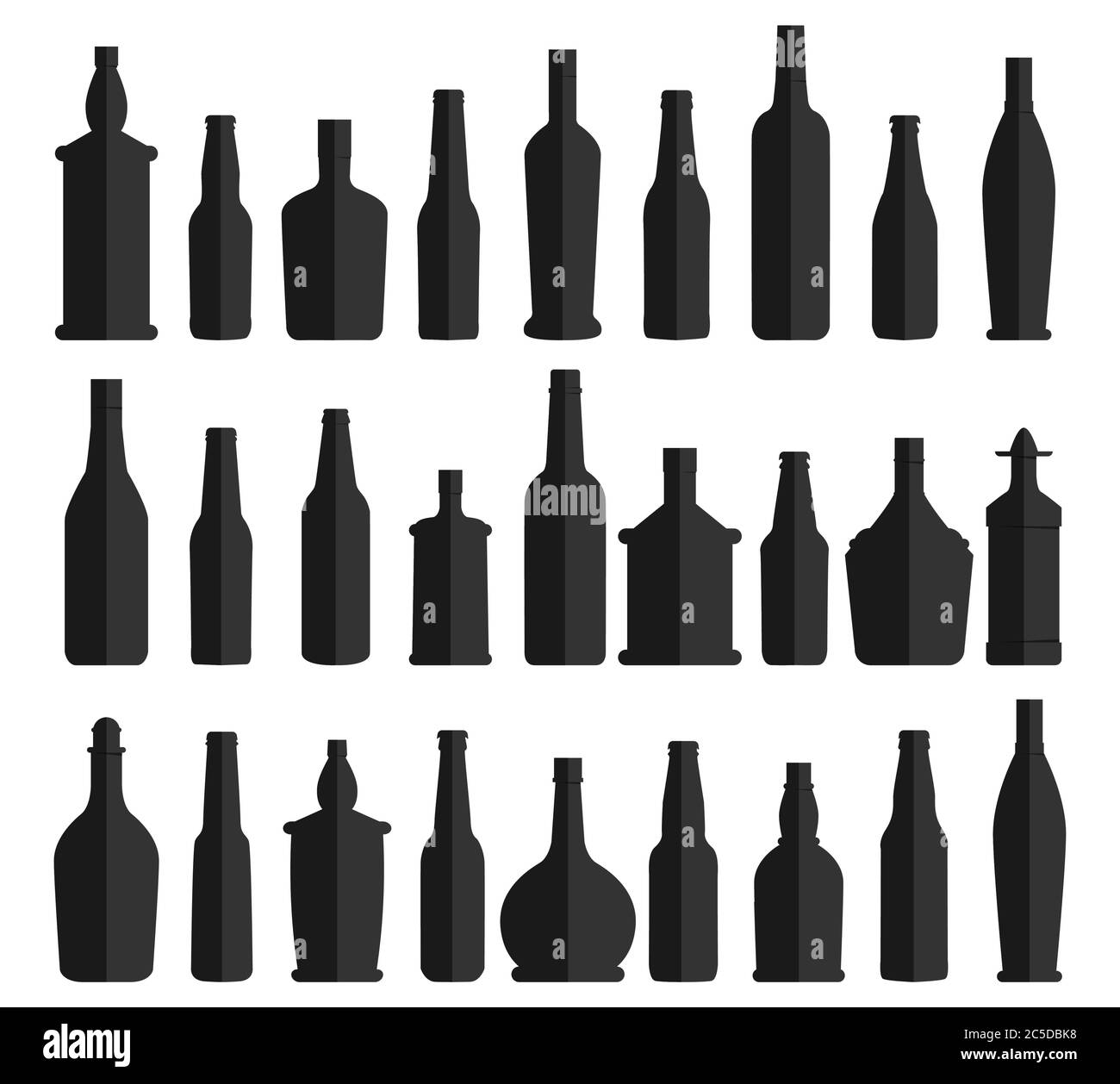 Hard drinks Stock Vector Images - Alamy