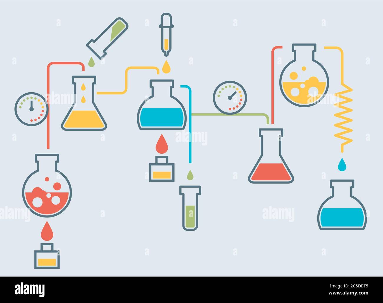 Medical laboratory infographics Stock Vector Image & Art - Alamy