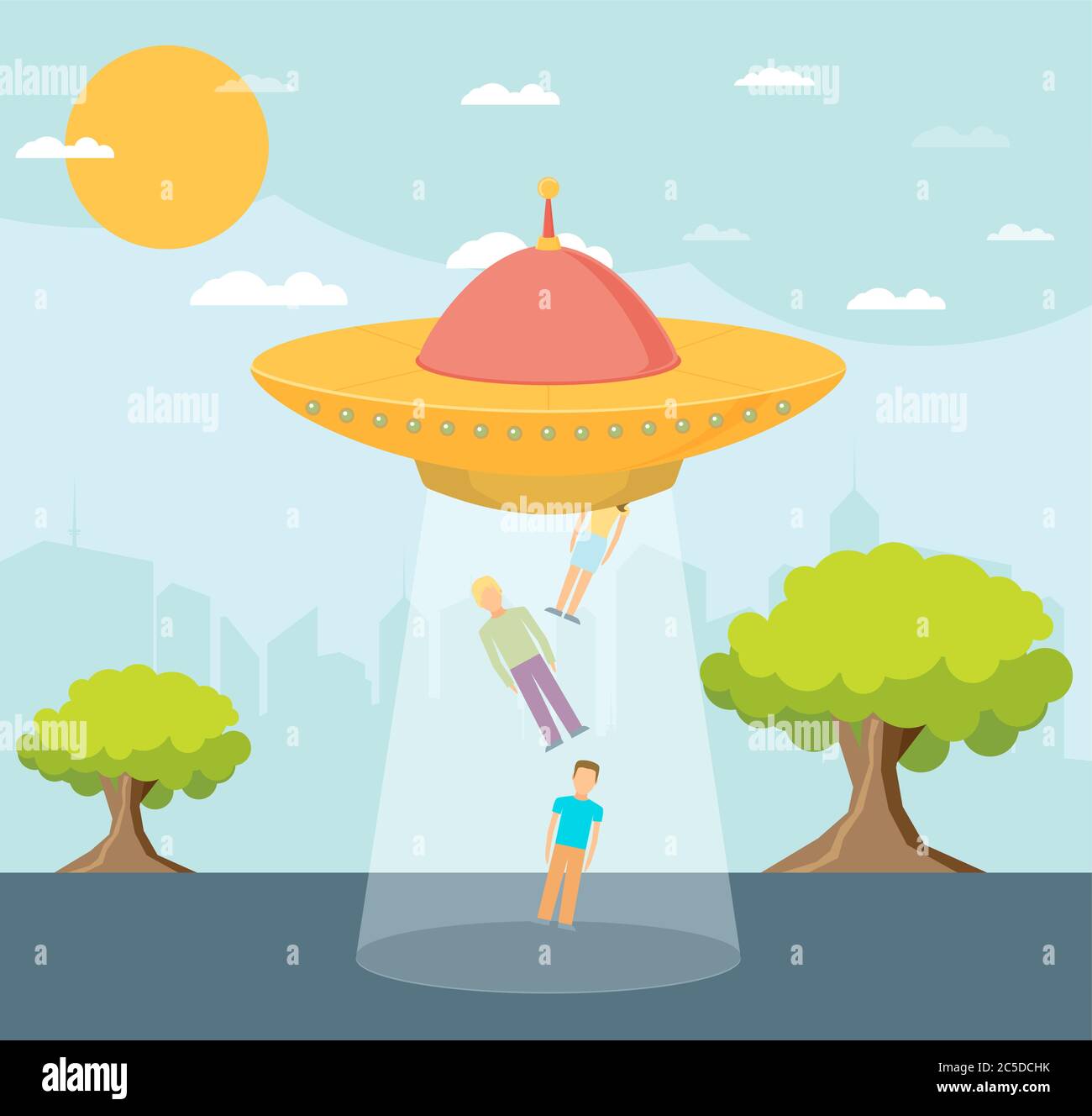 Alien Abduction Comic