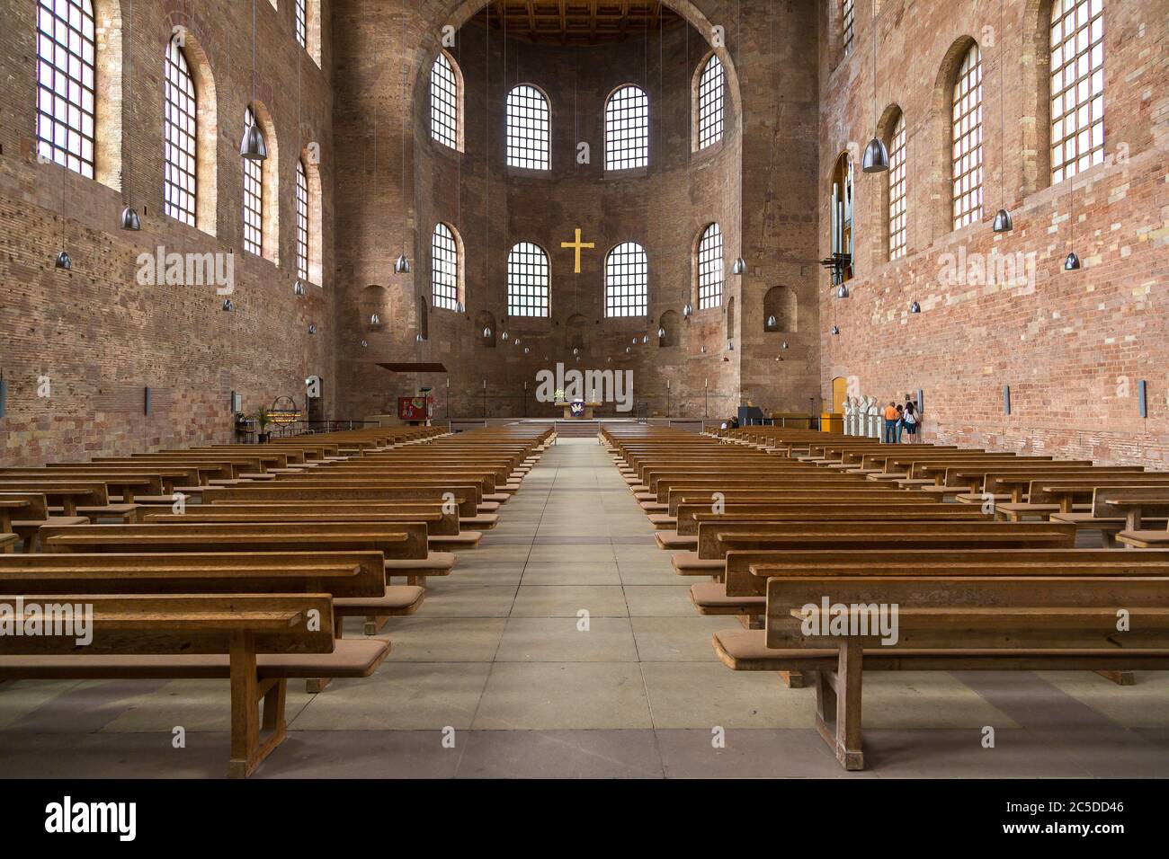 Basilica of Constantine in Trier in a beautiful summer day, Germany ...