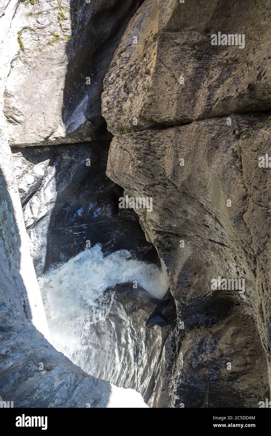 Tourism trummelbach falls hi-res stock photography and images - Alamy