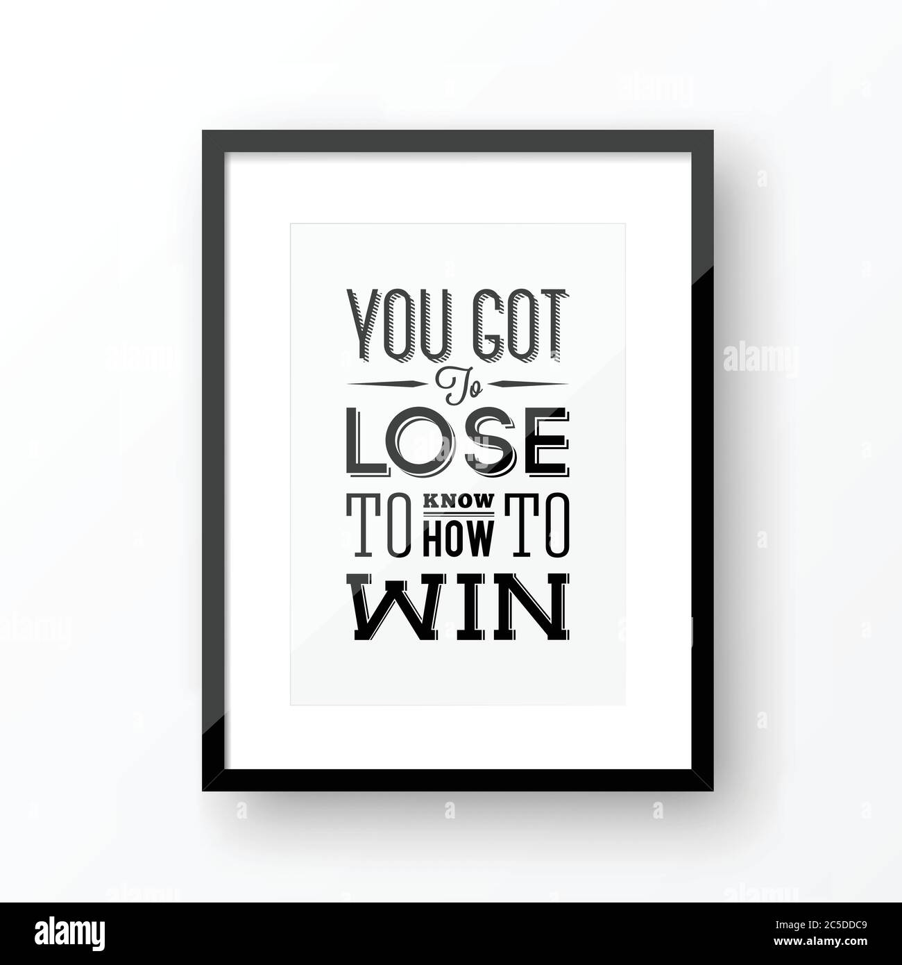 Stylized lettering reflect Stock Vector Images - Alamy