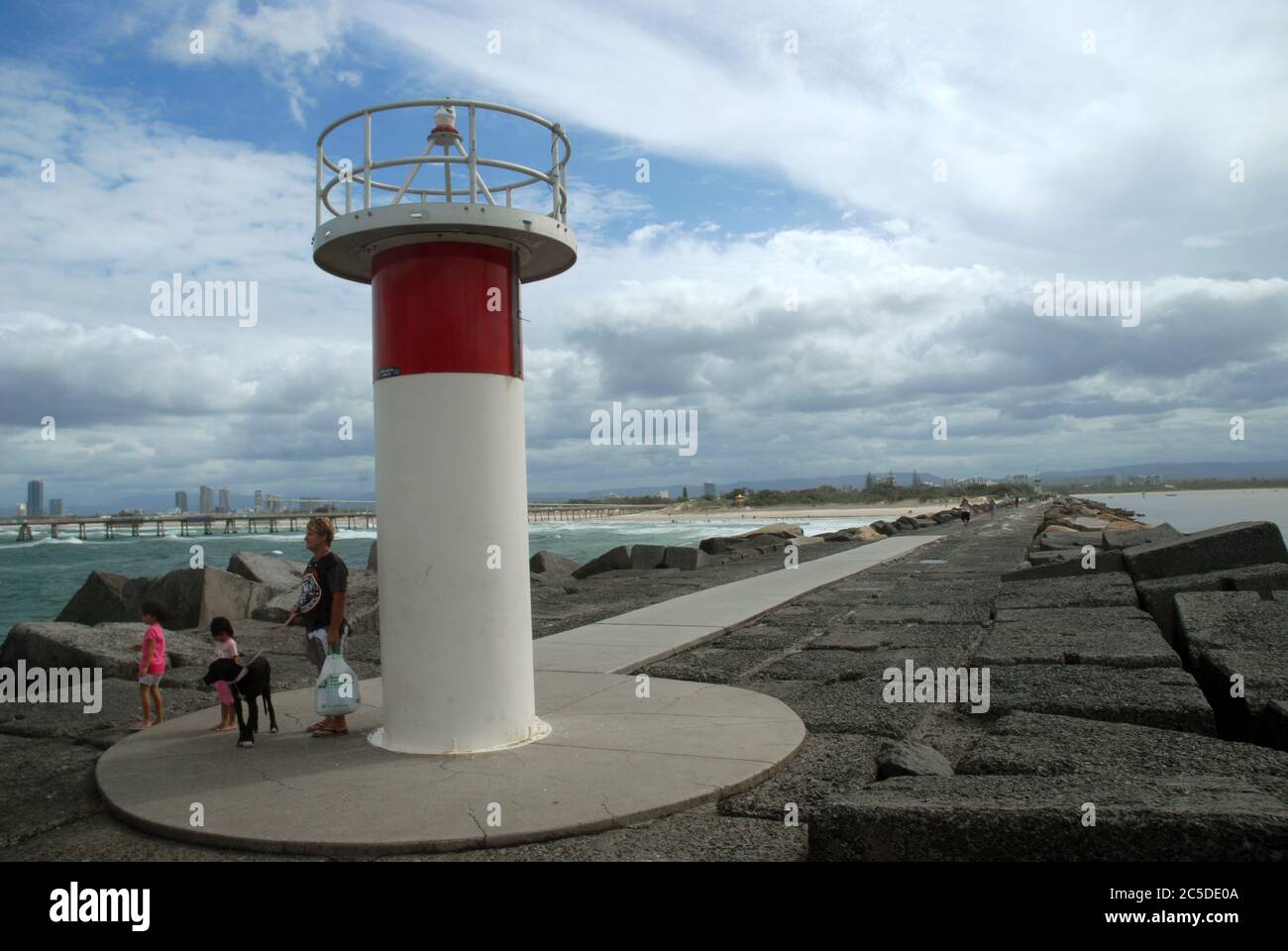 The Lighthouse, The Spit beach, Surfers Paradise, Gold Coast ...