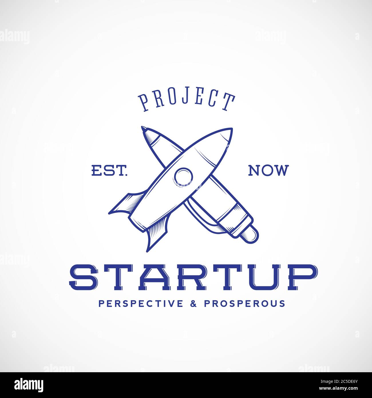 Startup Abstract Vector Logo Template Stock Vector Image & Art - Alamy