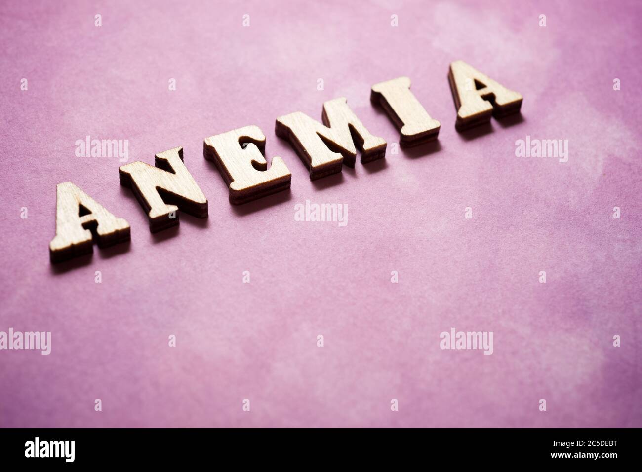 Anemia text on a colored paper Stock Photo - Alamy