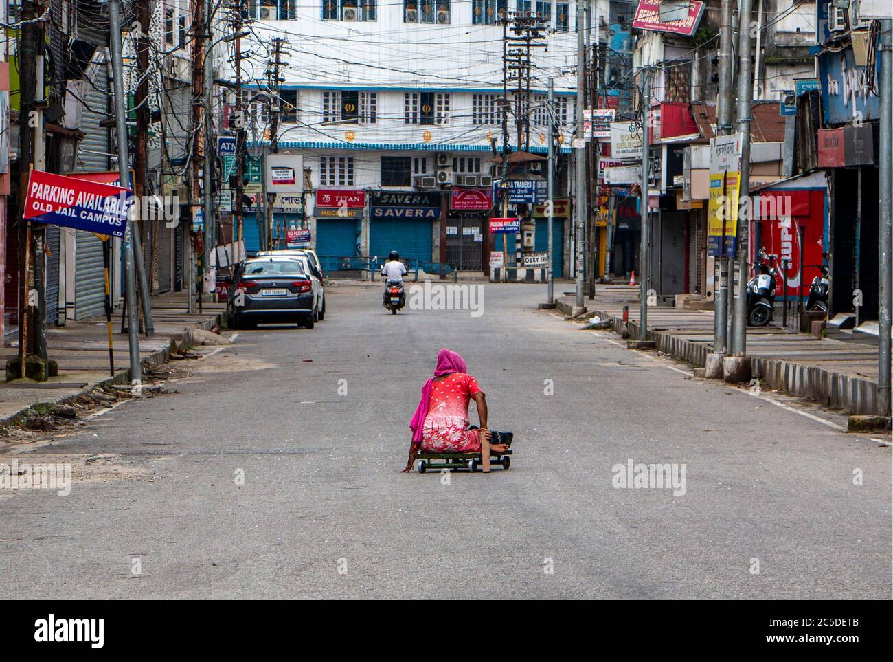 Deserted fancy bazar area hi-res stock photography and images - Alamy