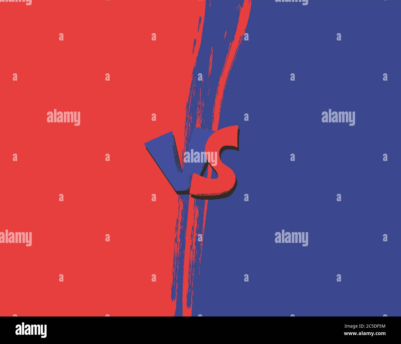 Vs template. Versus comparison blank. Decorative battle cover with ...