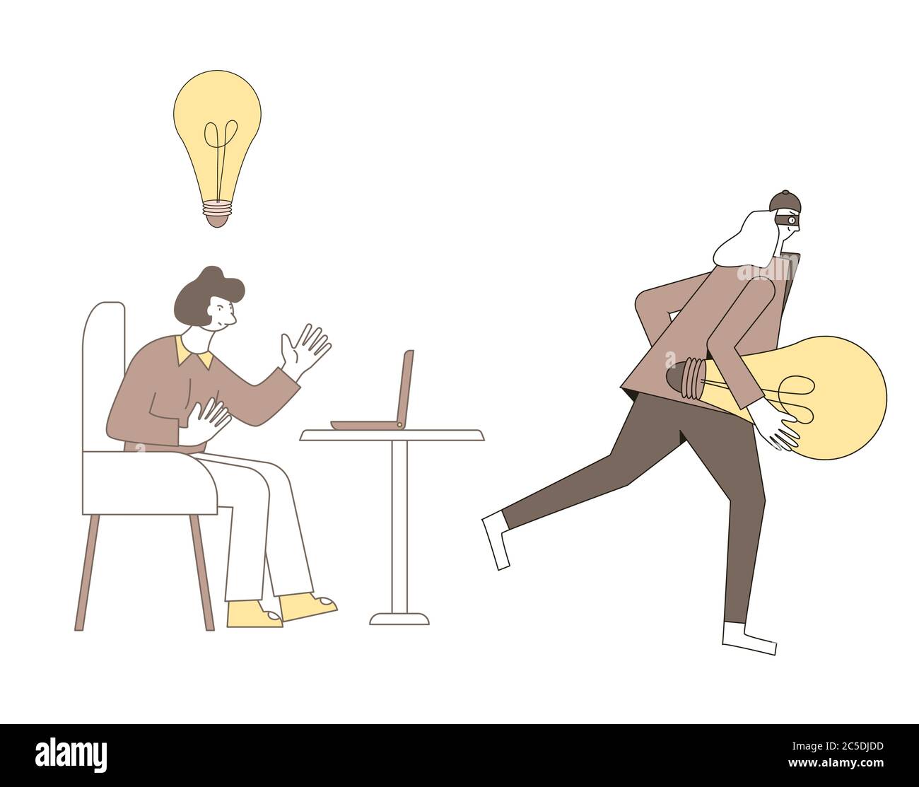 Stolen content Cut Out Stock Images & Pictures - Alamy