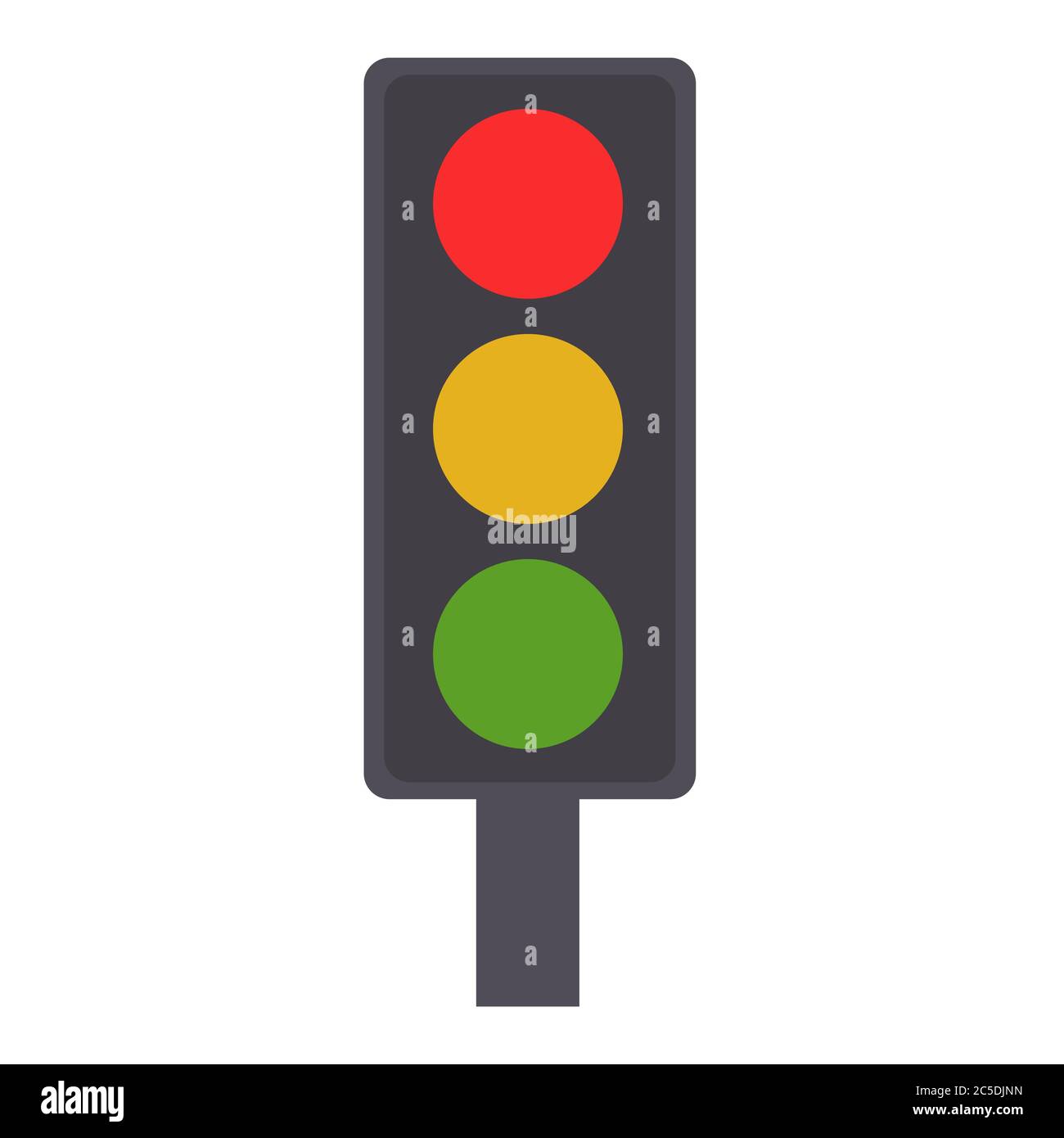 Traffic light. Flat icon. Vector illustration. For web Stock Vector ...