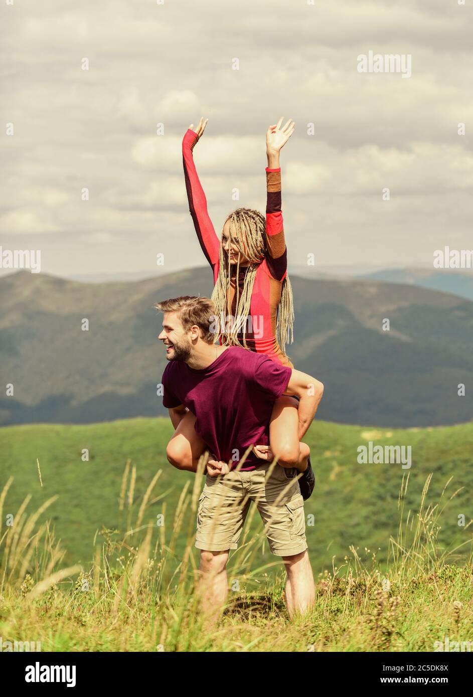 Two hearts full of love. Couple in love summer vacation. Romantic ...