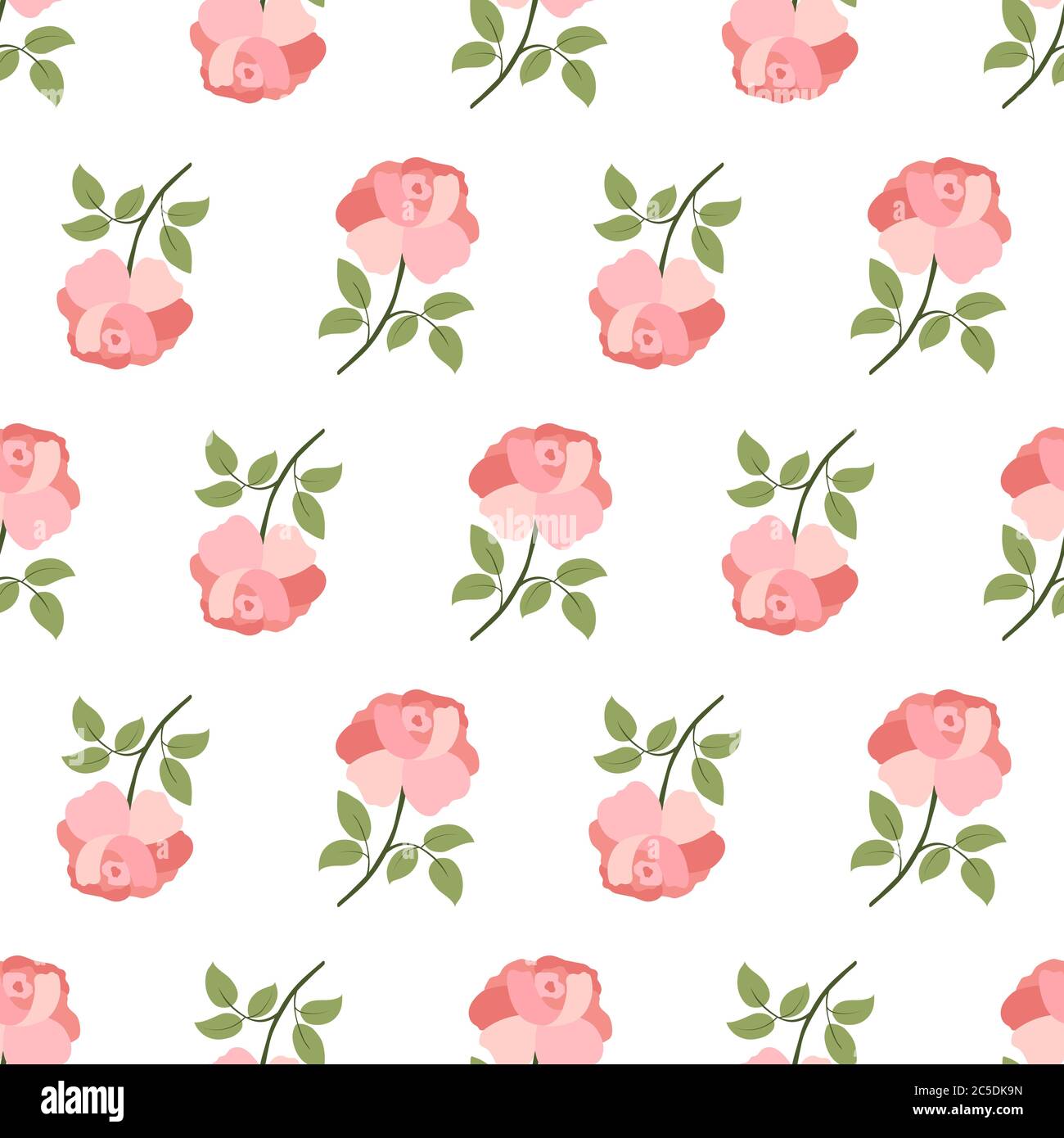 Rose Print Background
