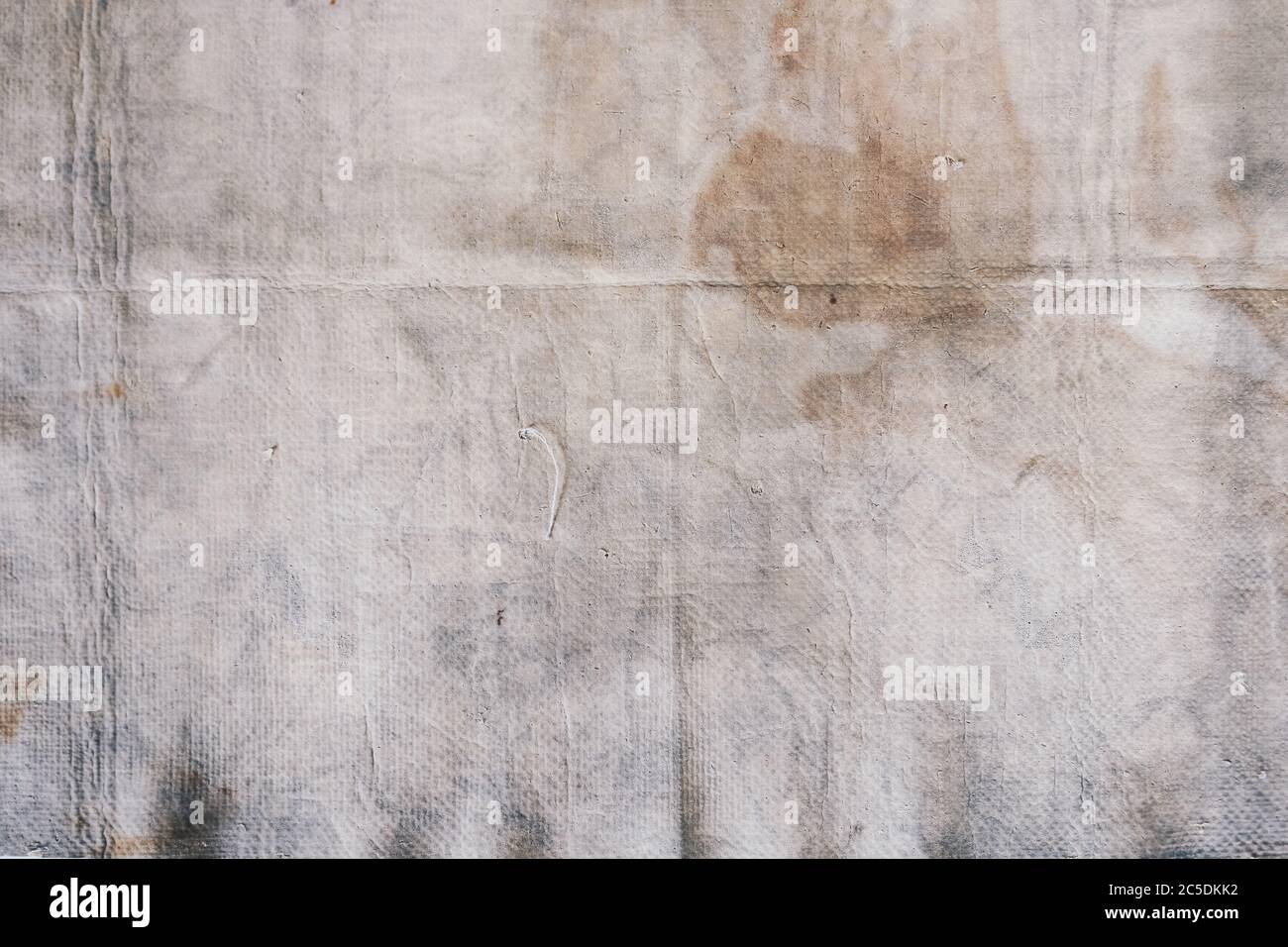 Dirty cleaning rag background texture in white background. Kanebo or ...