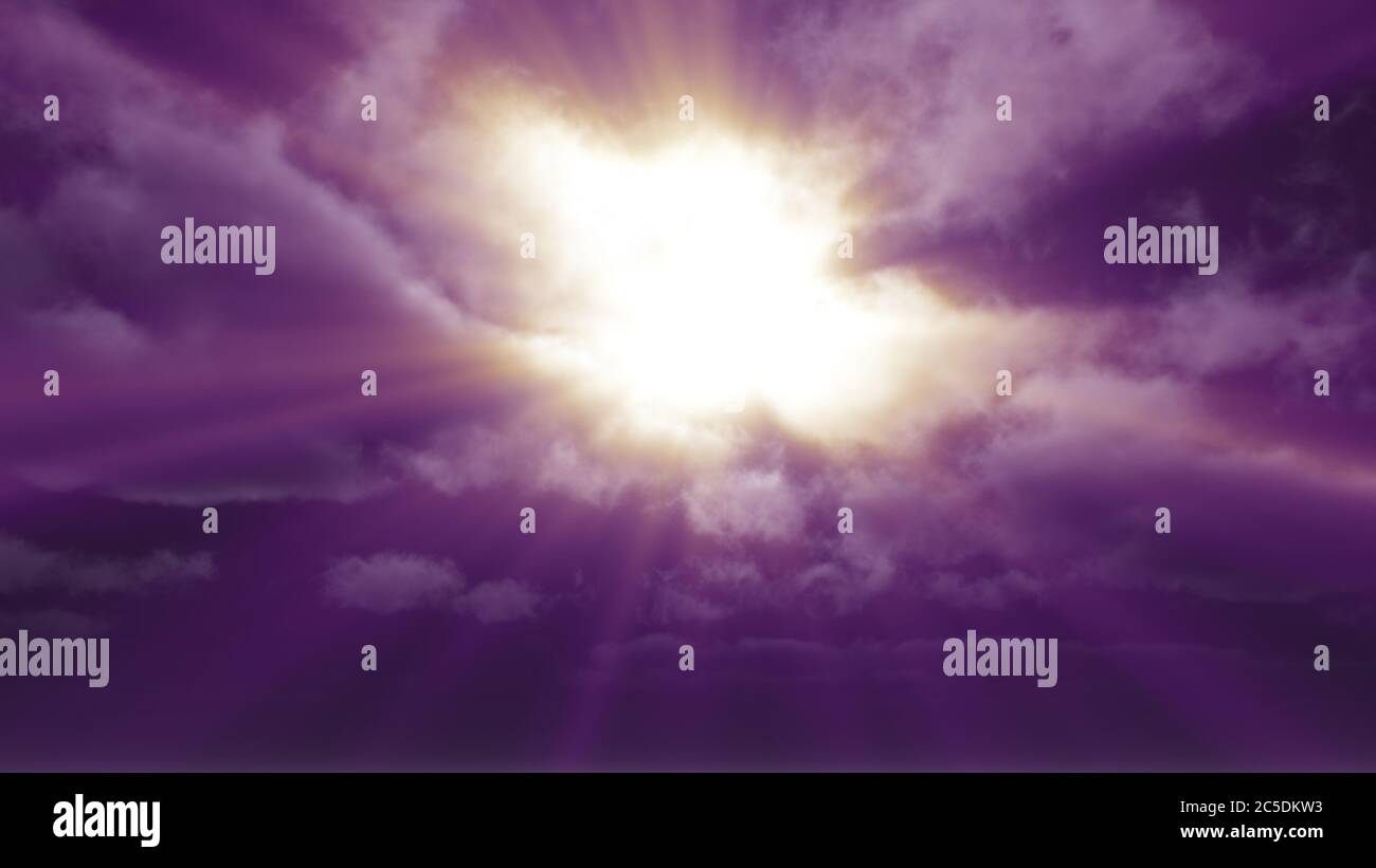 moon horror clouds at night, light ray Stock Photo - Alamy