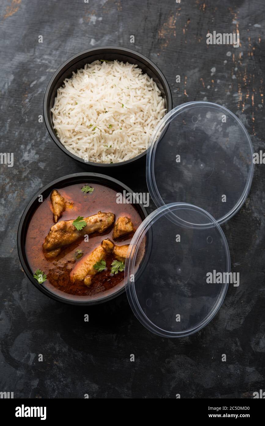 Chicken curry packed hi-res stock photography and images - Alamy