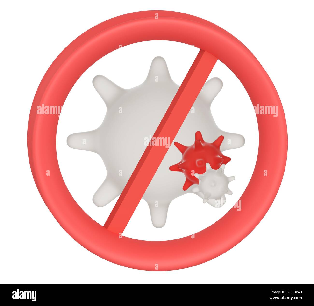 Novel coronavirus 2019-nCoV, Abstract virus strain model Novel ...