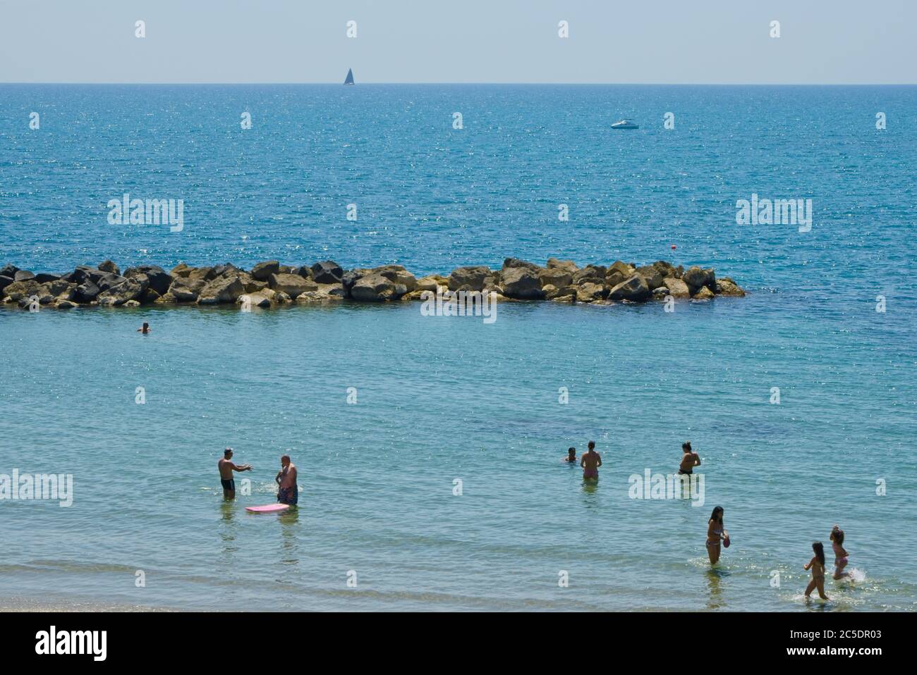 Anzio beach, Italy Stock Photo - Alamy