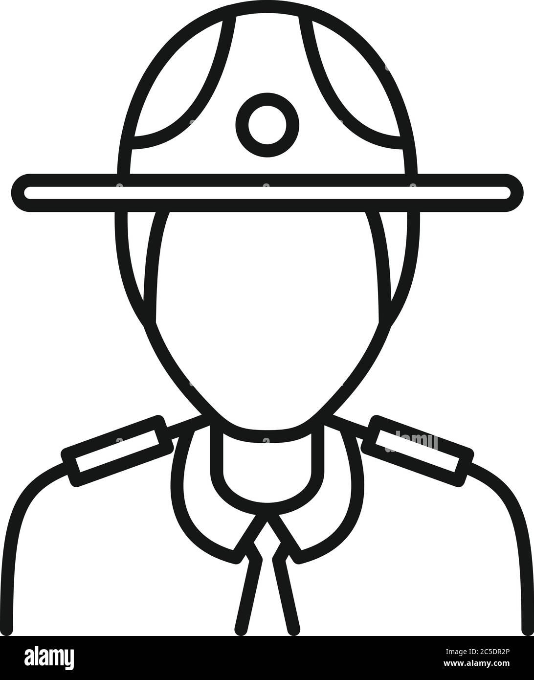 Police Officer Outline