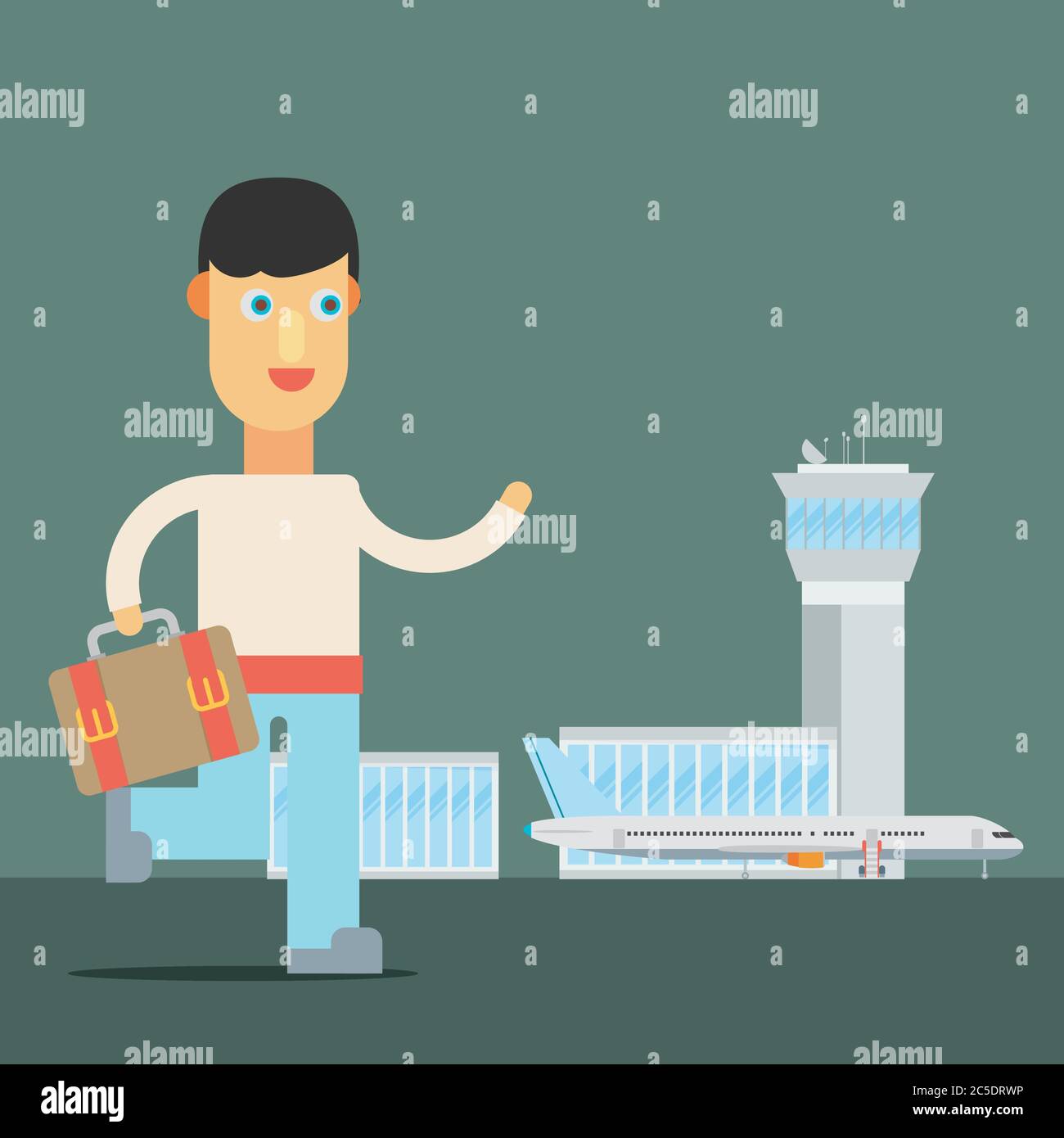 Travel concept retirement Stock Vector Images - Alamy