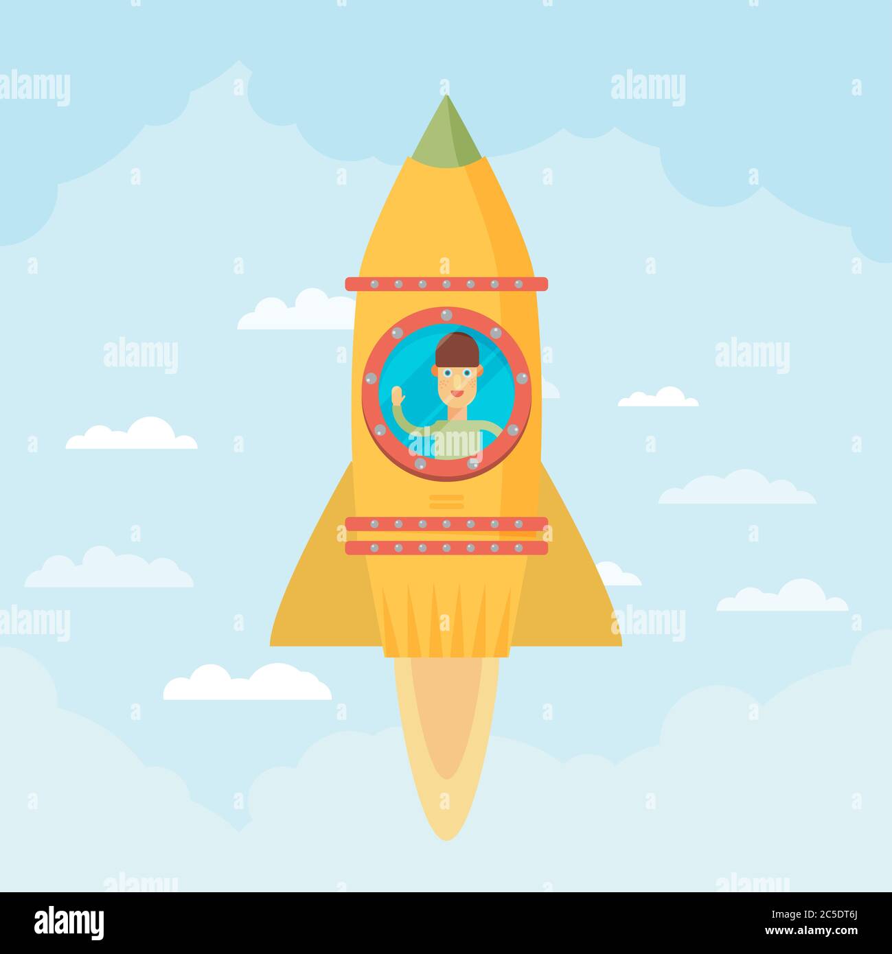 How to build a rocket Stock Vector Images - Alamy
