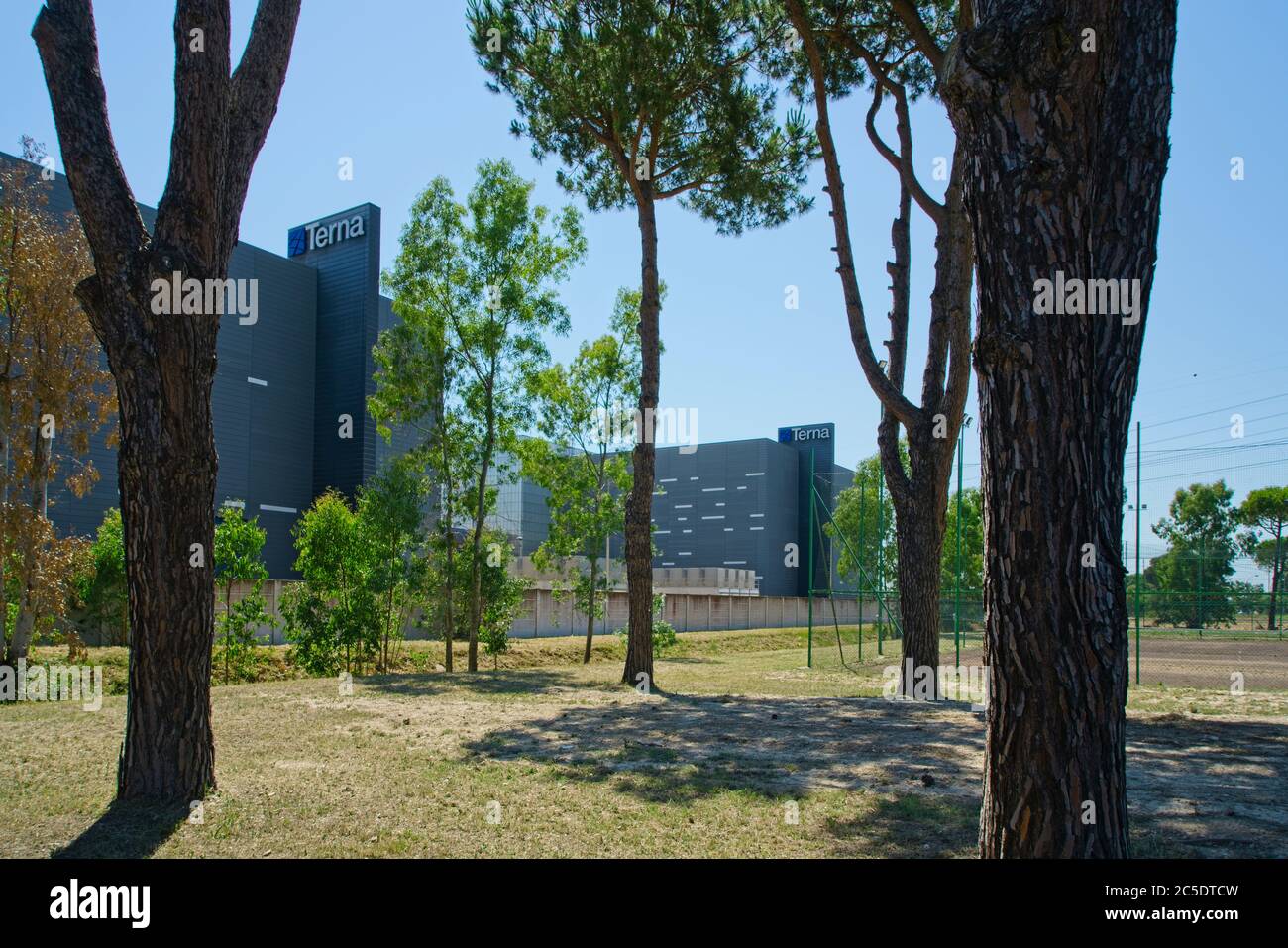 Dismantled nuclear power plant in Latina, Italy Stock Photo - Alamy