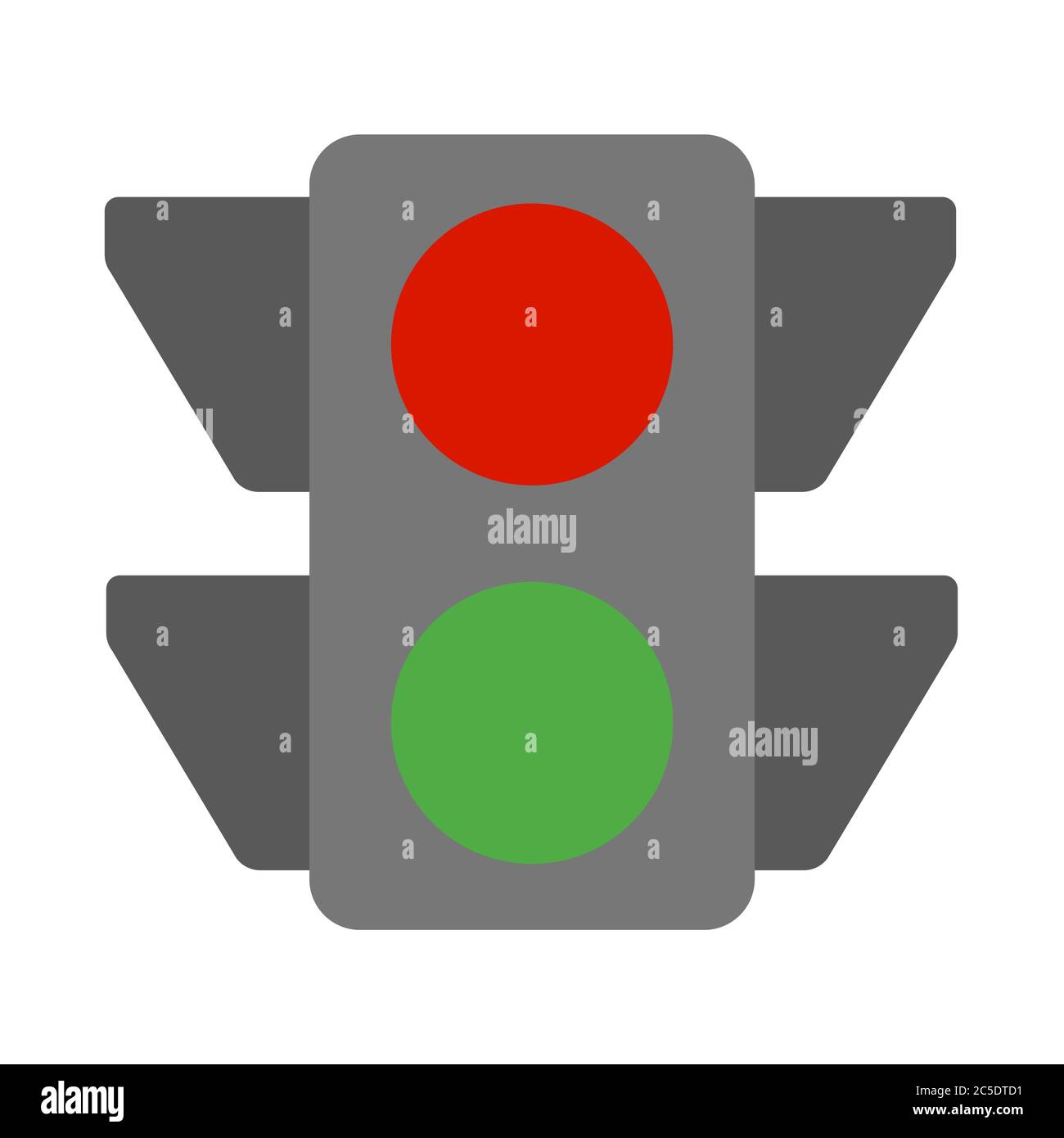 Traffic light road Stock Vector Images - Alamy