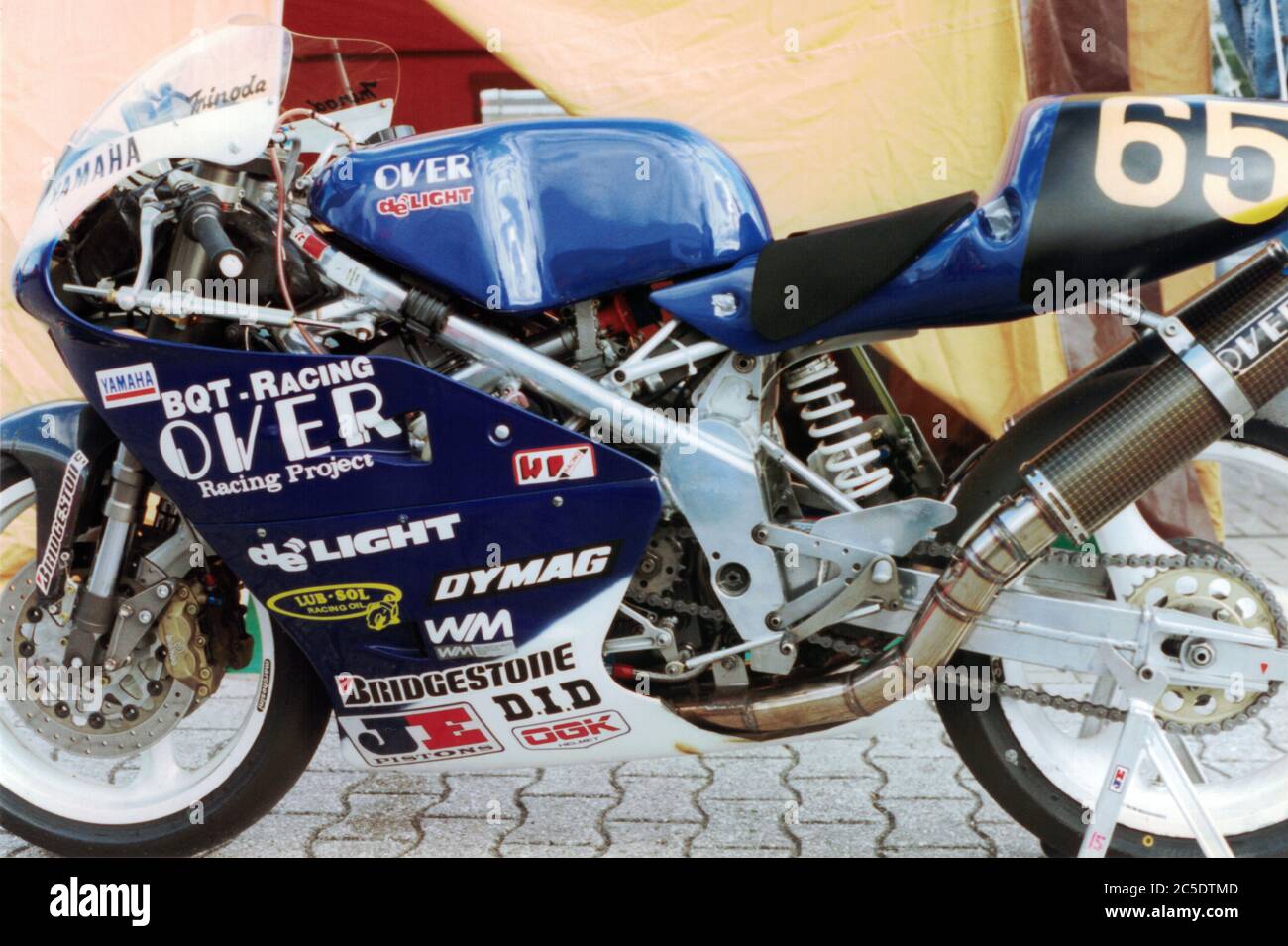 Over Racing Projects Super Mono Race Bike Stock Photo - Alamy