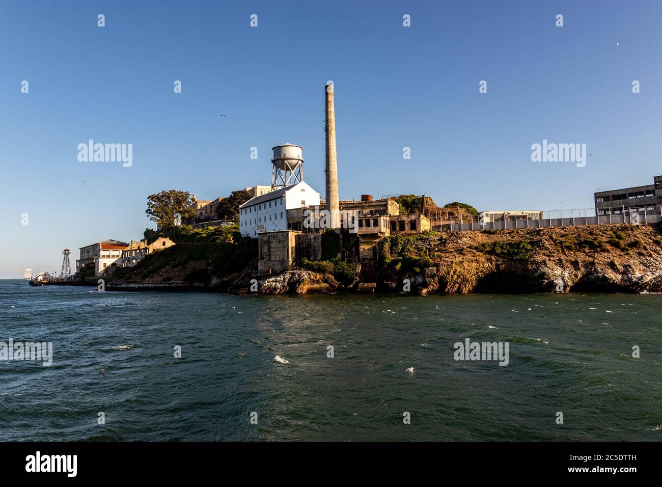 Alcatraz from water hi-res stock photography and images - Alamy