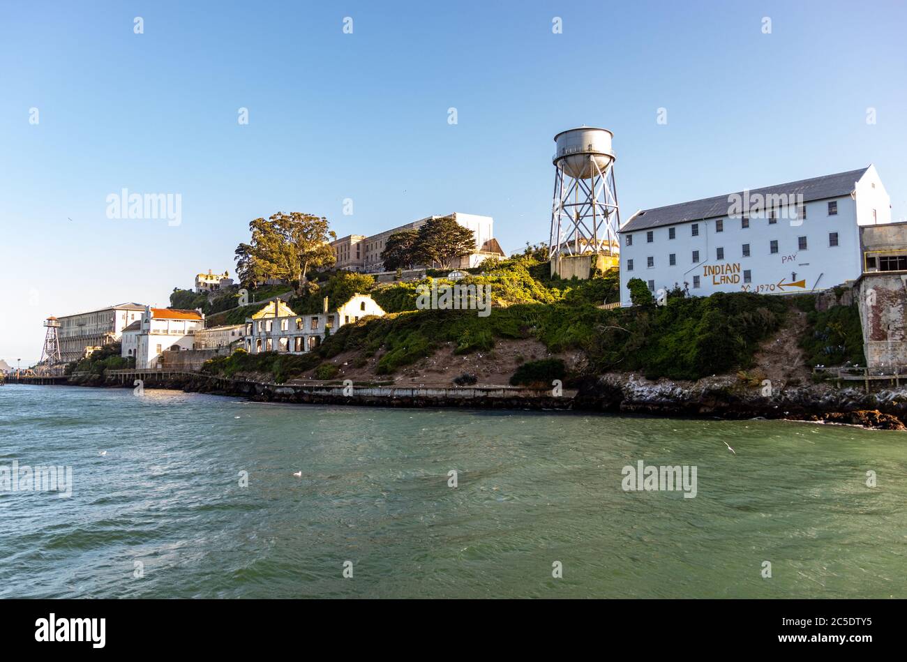 Alcatraz from the water hi-res stock photography and images - Alamy