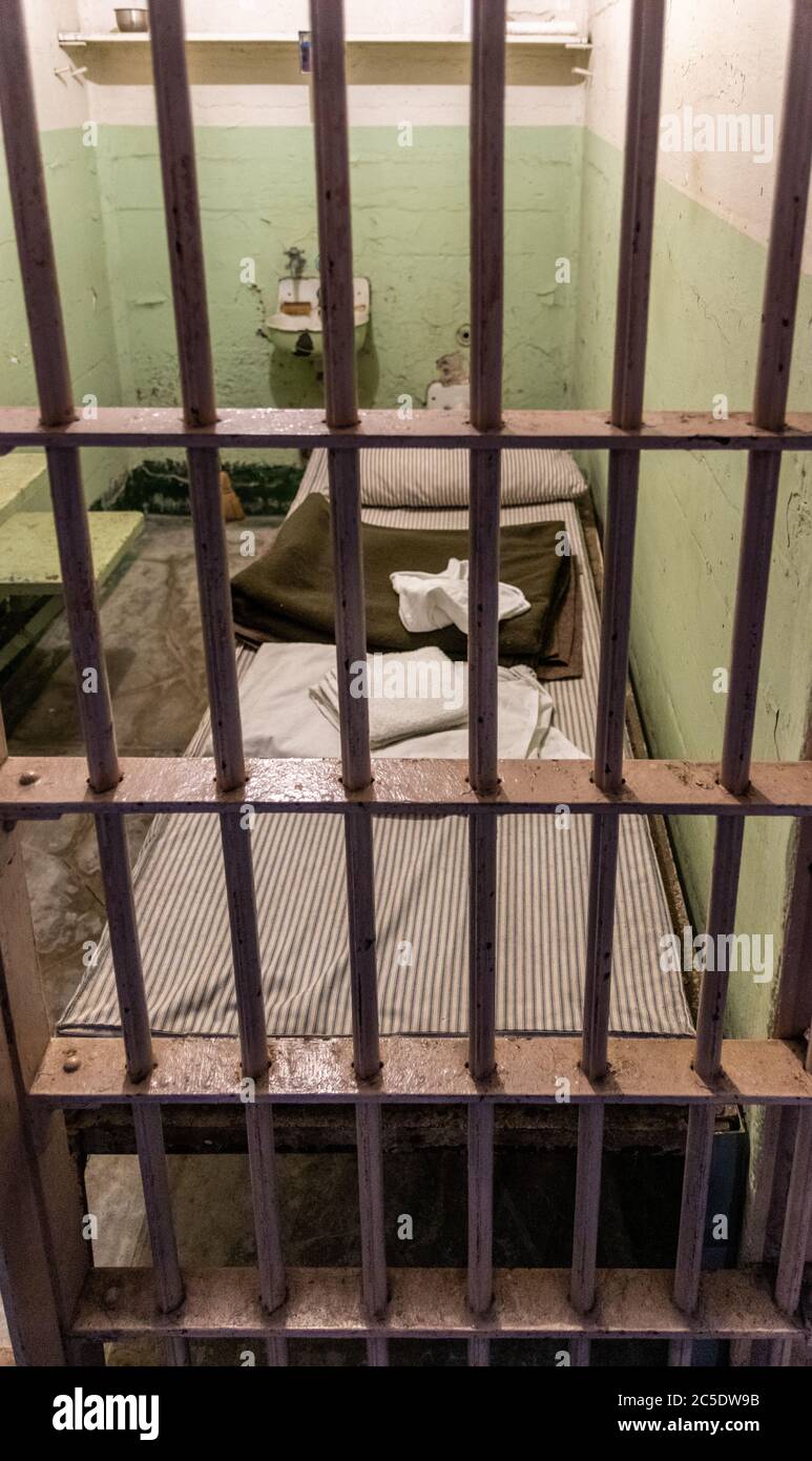 Prison cell chair hi-res stock photography and images - Alamy