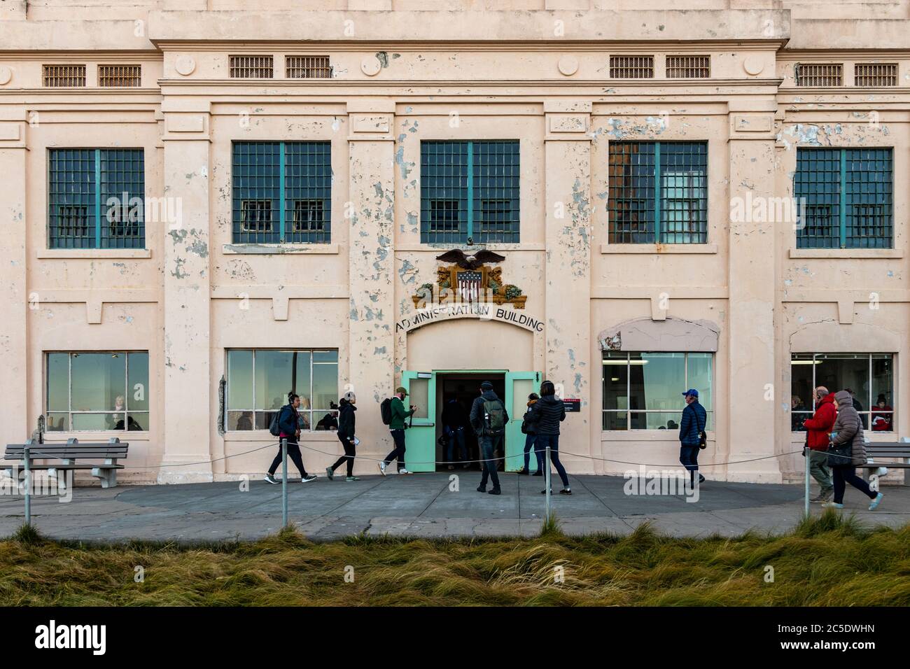 Alcatraz administration building hi-res stock photography and images ...