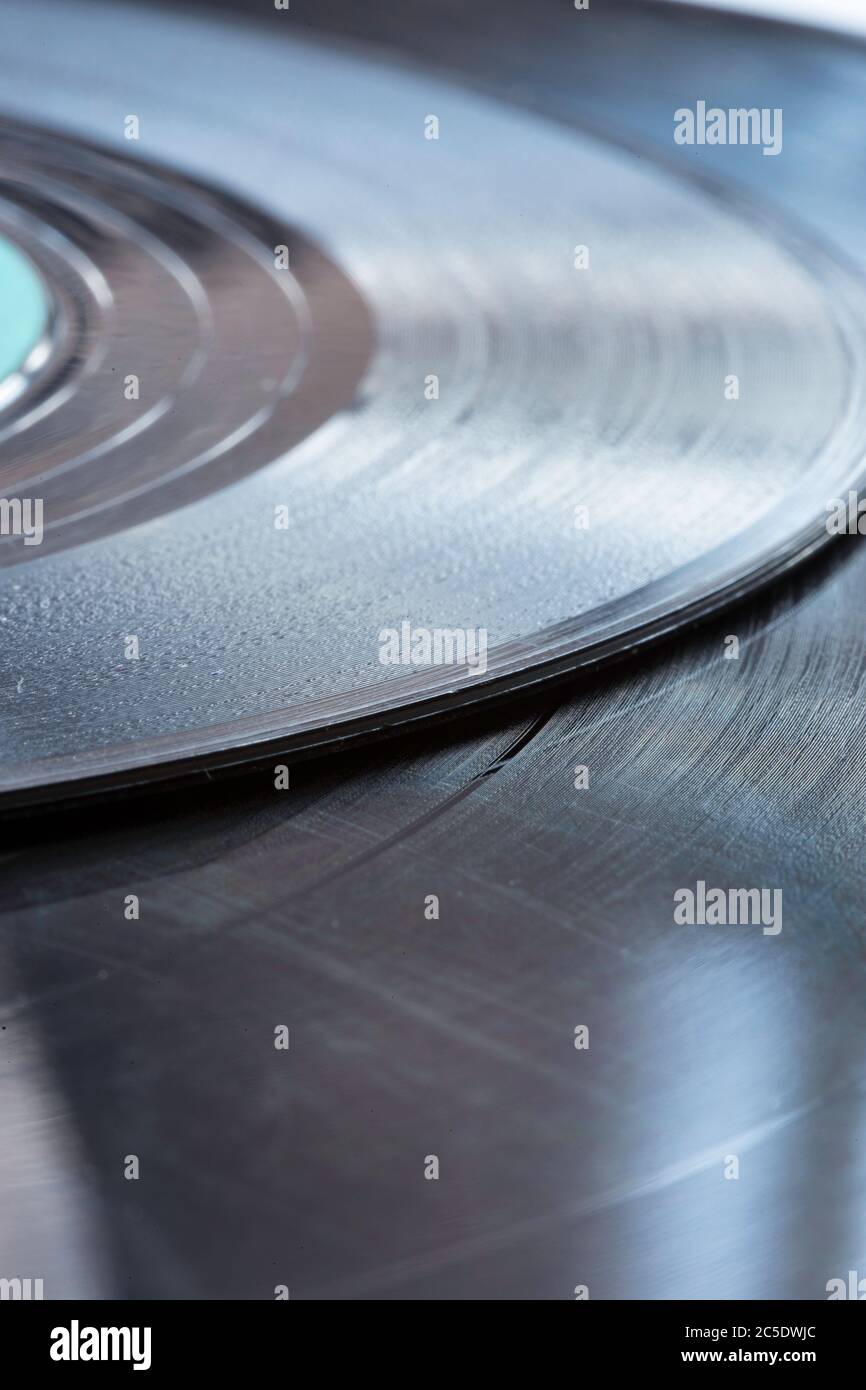 Generic Vinyl Records close up Stock Photo - Alamy