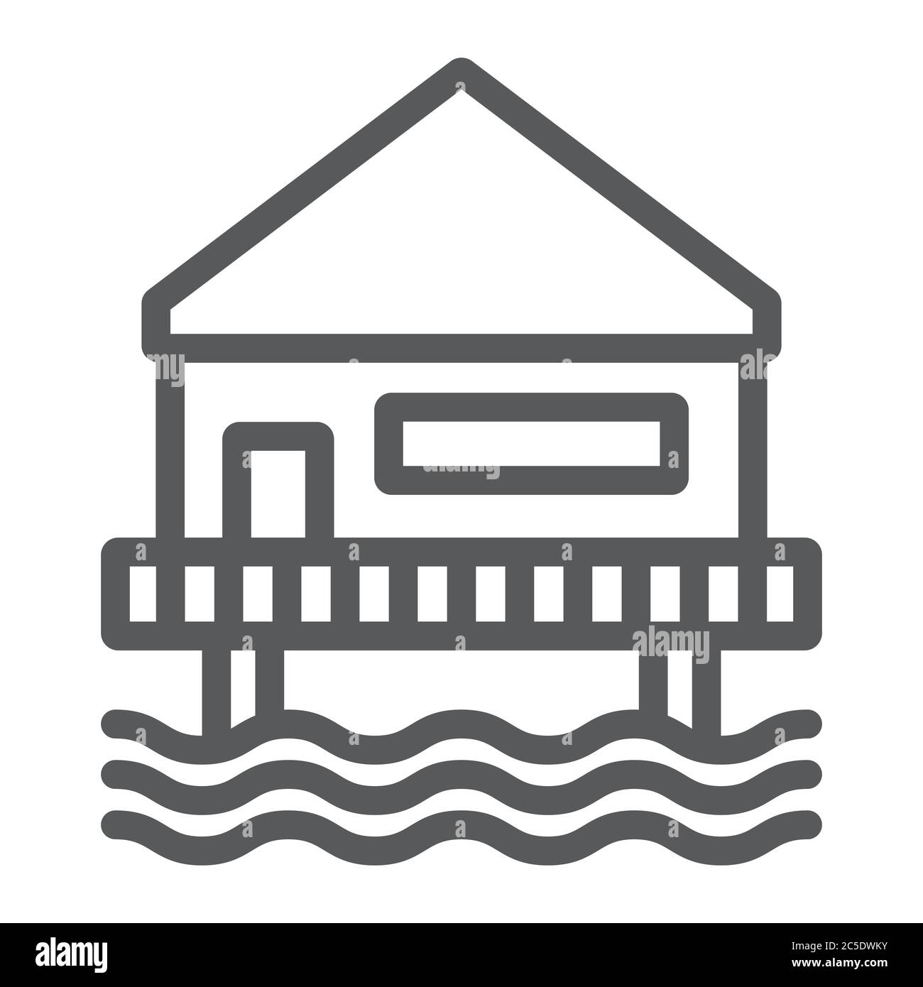 Stilt house Cut Out Stock Images & Pictures - Alamy