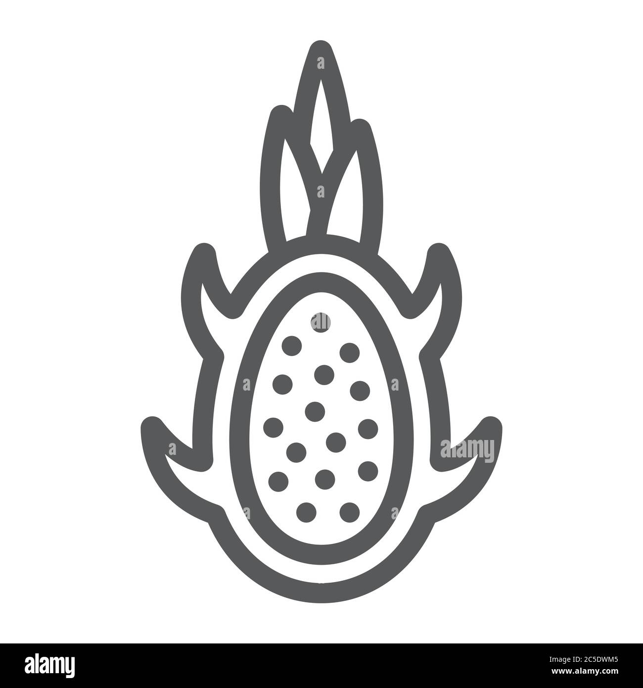 Dragonfruit icon hi-res stock photography and images - Alamy