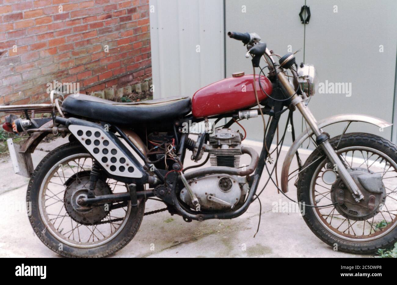 Triumph scrambler hi-res stock photography and images - Alamy