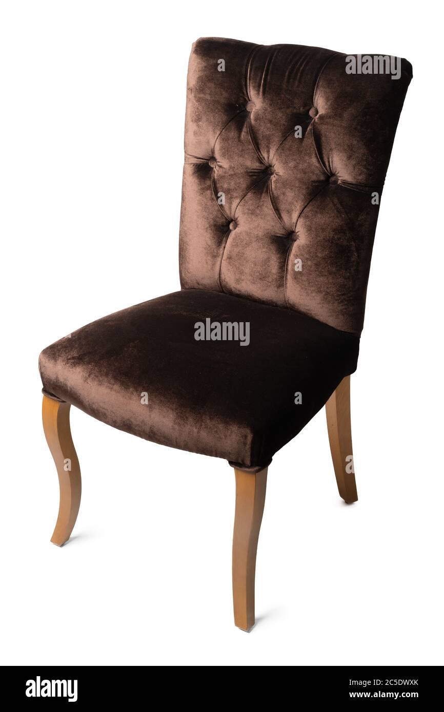 Modern design chair isolated on white background Stock Photo - Alamy