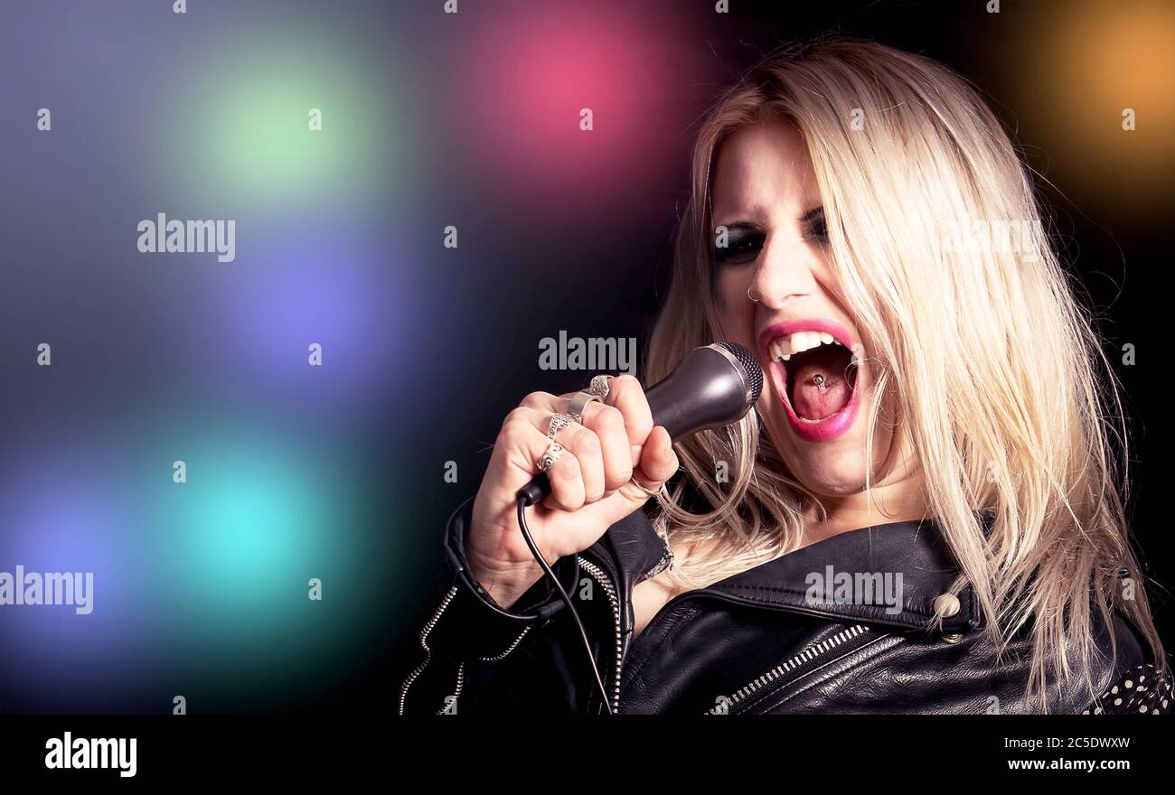 Lights Singer Blonde Hair