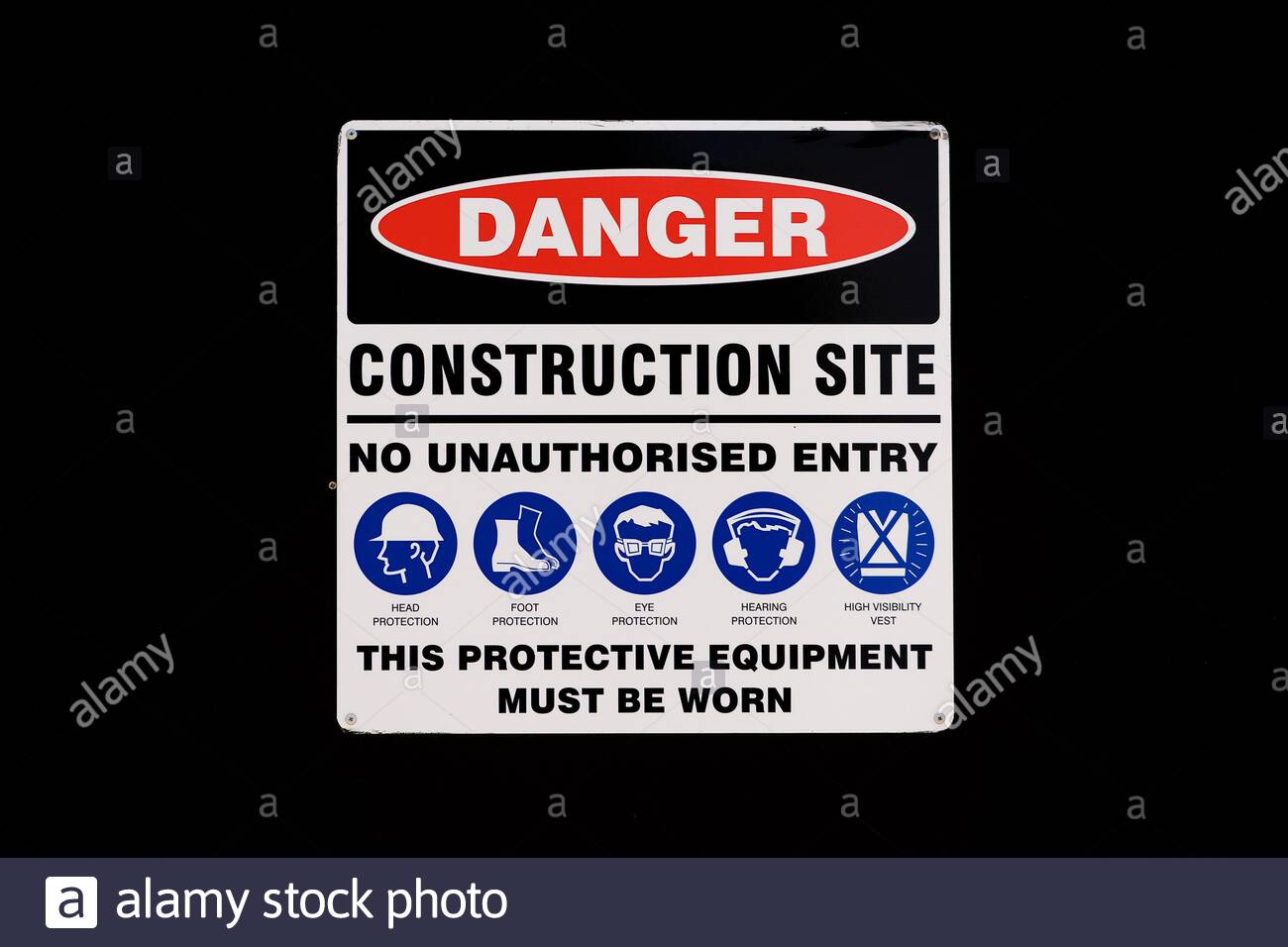Danger No Entry Sign High Resolution Stock Photography and Images - Alamy