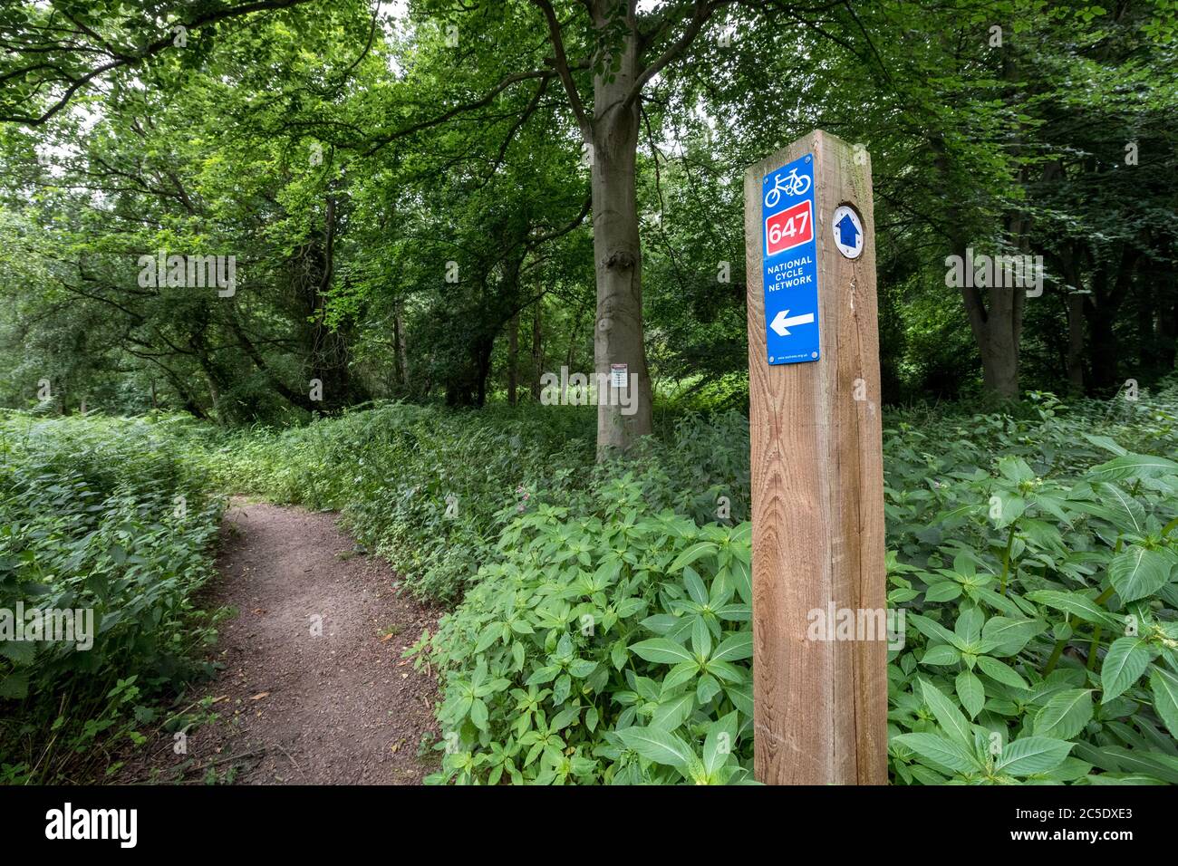 National cycle sign hi-res stock photography and images - Alamy