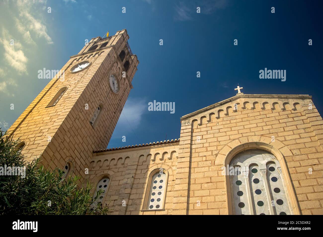 Typical Greek church on the island of Cyprus Stock Photo - Alamy