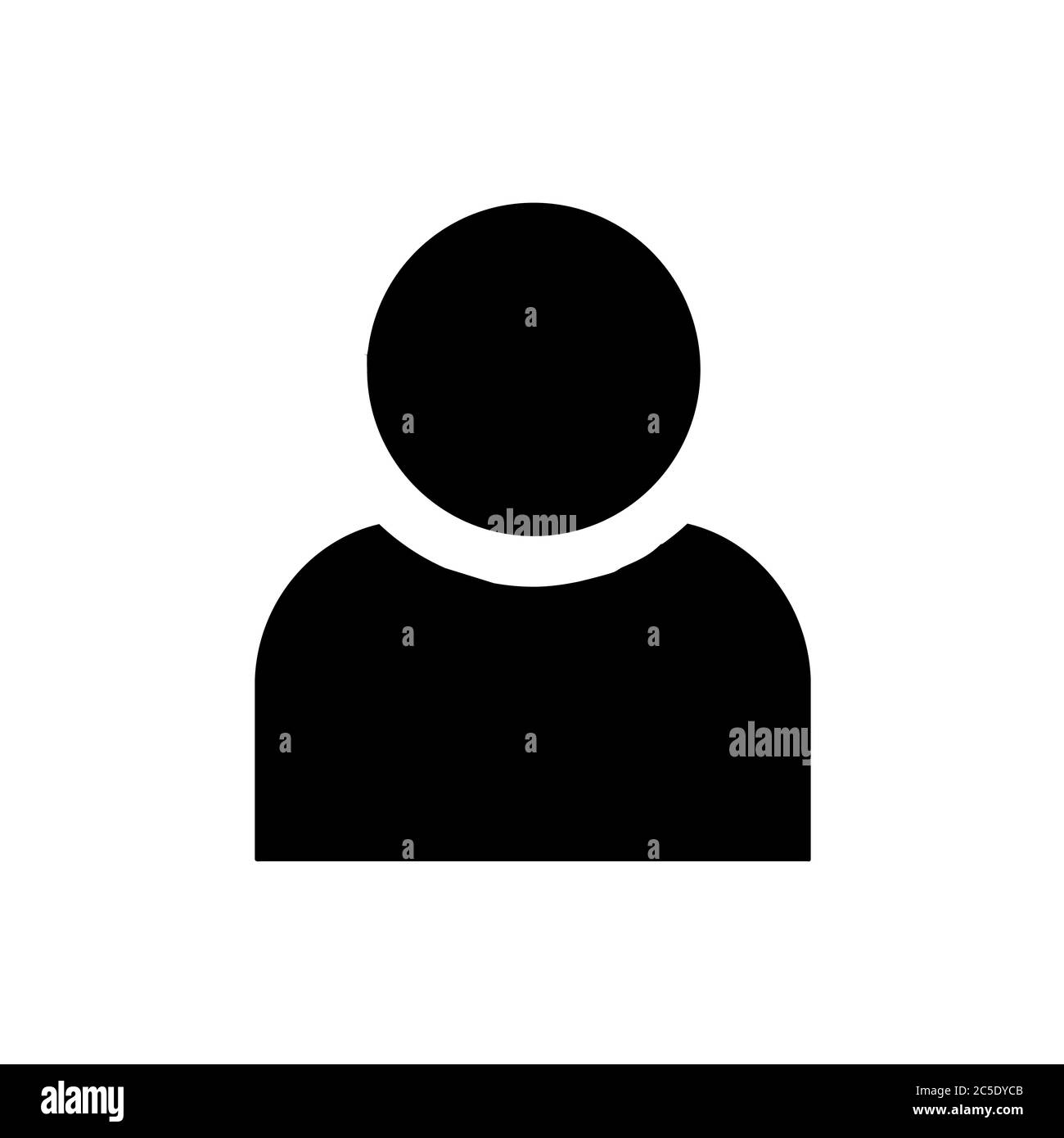 Vector man icon logo. Pictogram button vector Stock Vector Image & Art ...