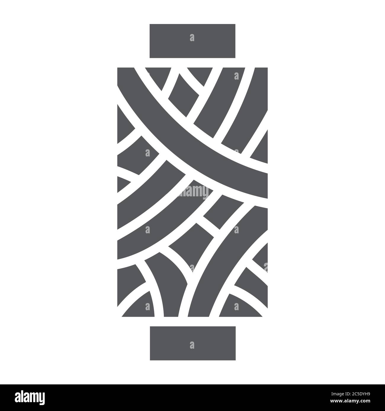 String on a spool Stock Vector Images - Alamy