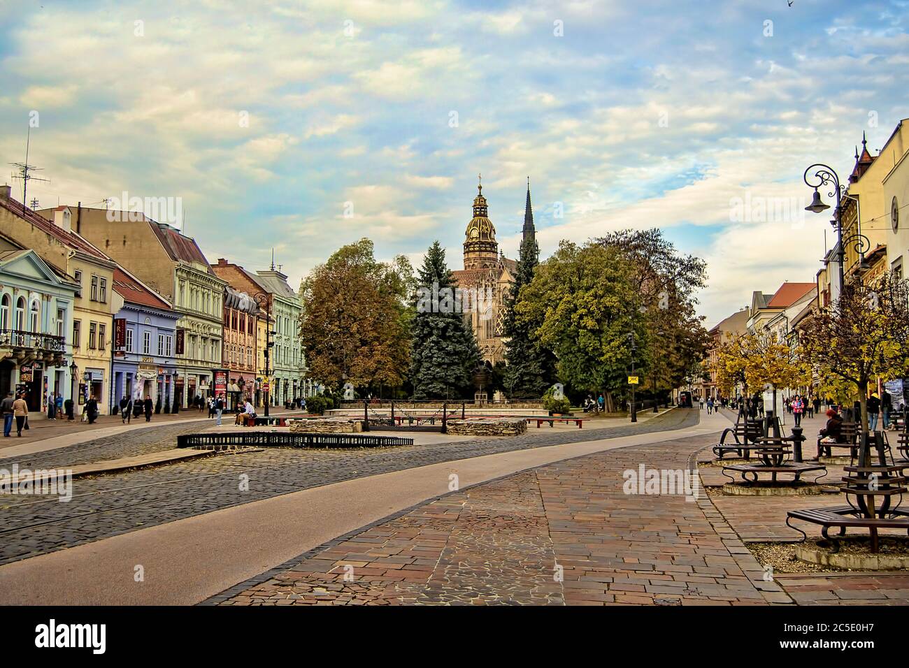 The second biggest city in Slovakia, Kosice Stock Photo - Alamy