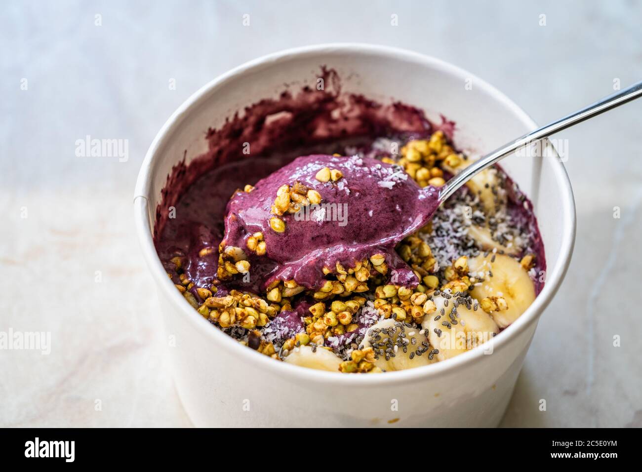Coconut pieces in bowl hi-res stock photography and images - Alamy