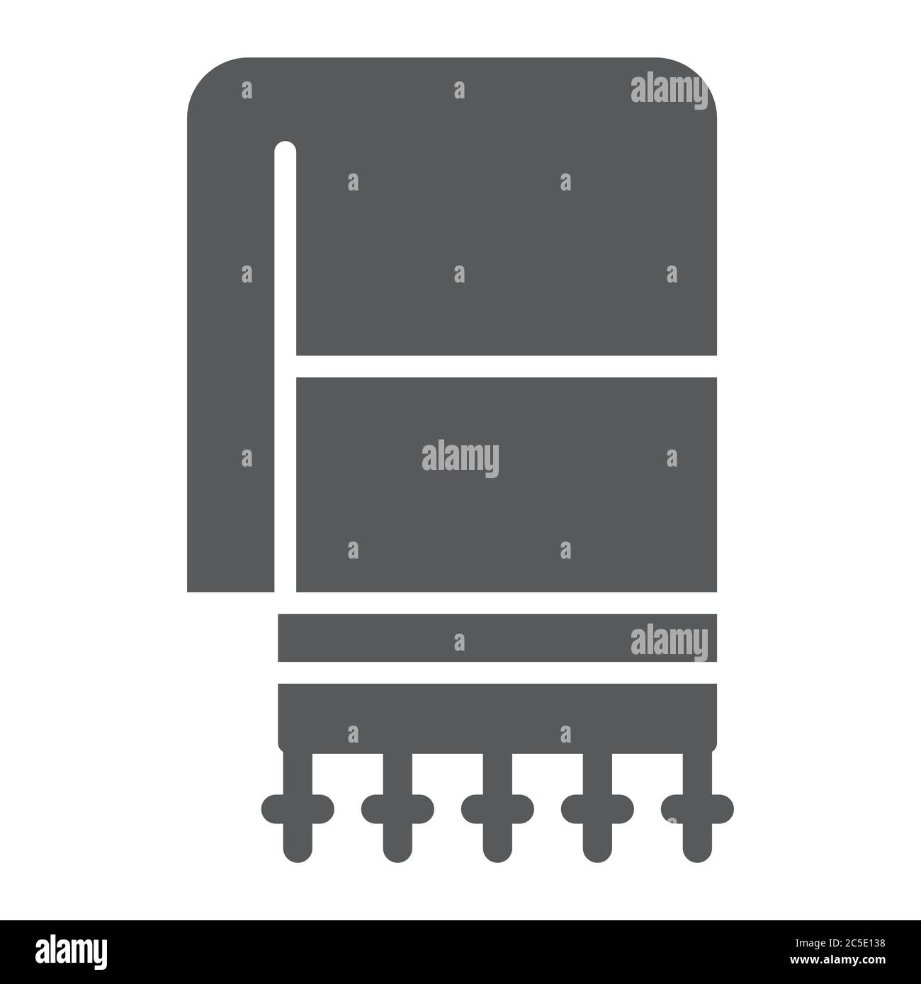 Jewish tallit glyph icon, religion and israel, jew tallit sign, vector ...