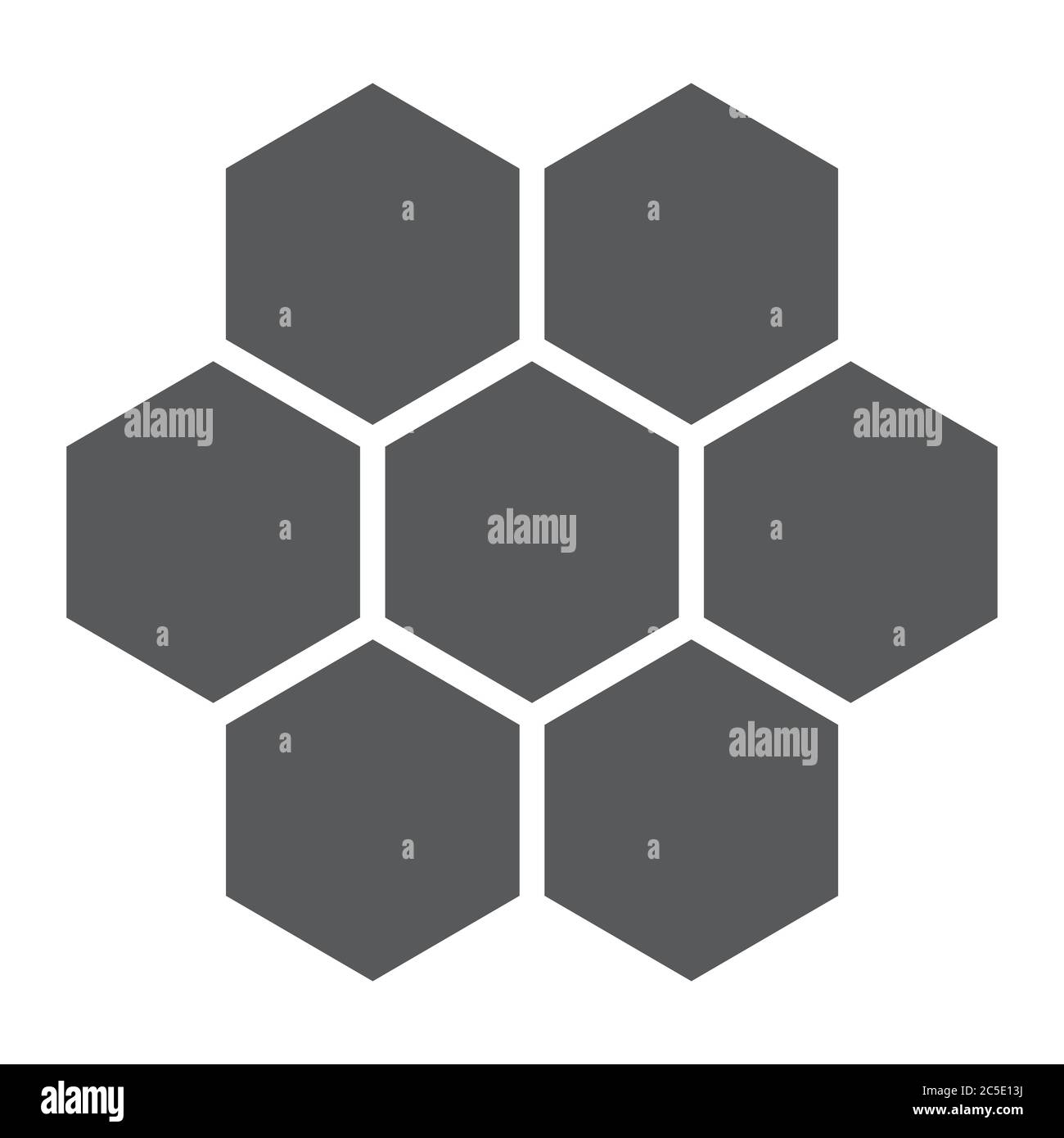 Hexagon Shaped Food