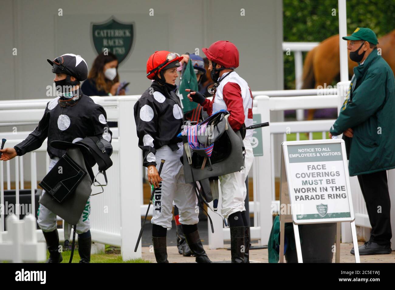 Josephine Gordon and Duran Fentiman exchange words after the Scotton ...