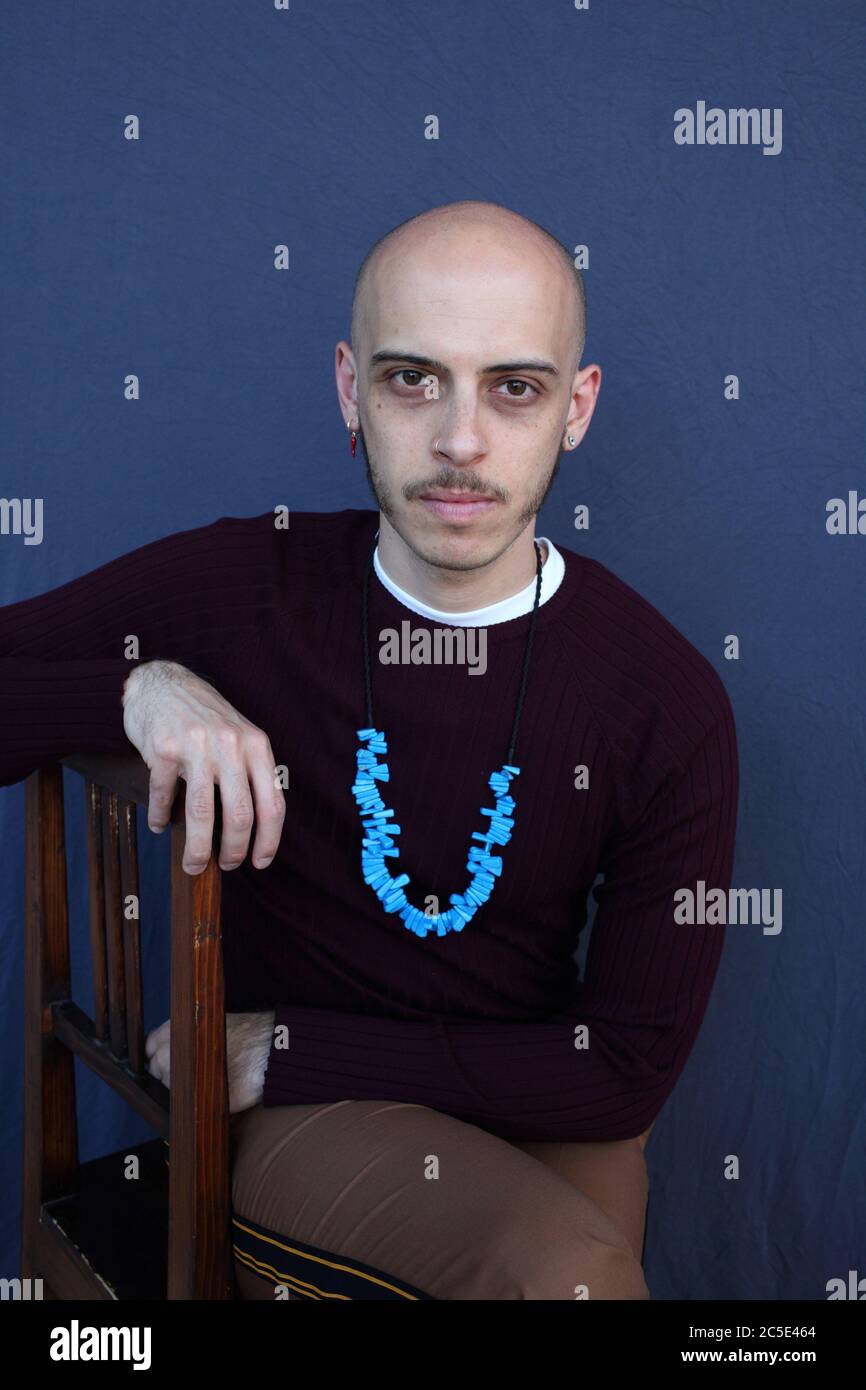 Portrait of Jonathan Bazzi 20/06/2020 ©Basso CANNARSA/Opale Stock Photo ...