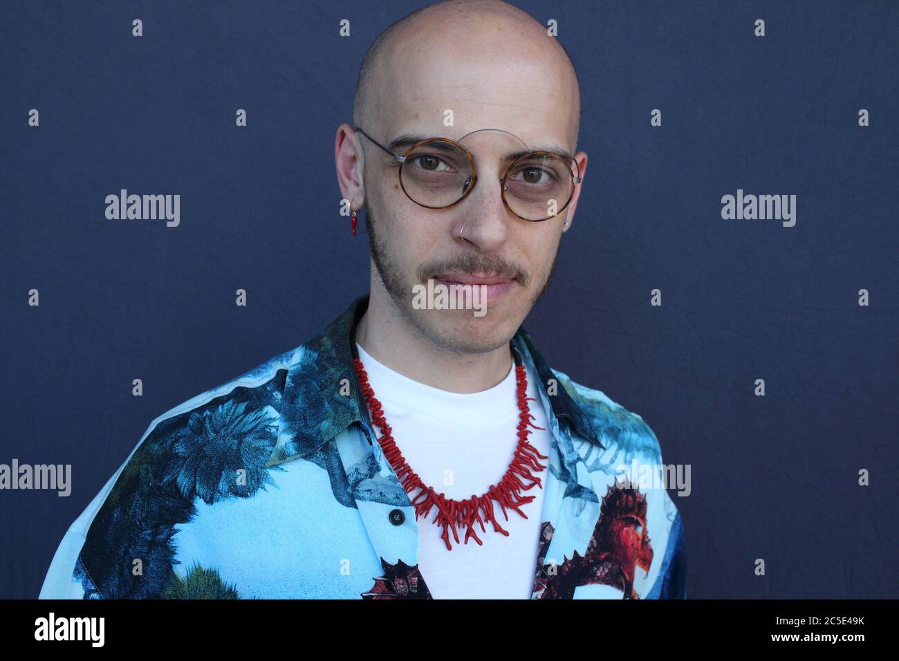 Portrait of Jonathan Bazzi 20/06/2020 ©Basso CANNARSA/Opale Stock Photo ...