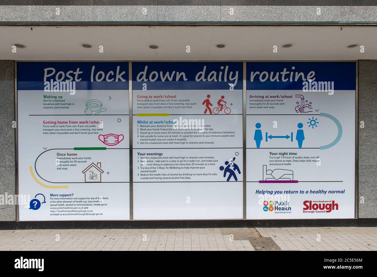 Slough, Berkshire, UK. 2nd July, 2020. Slough Borough Council have ...