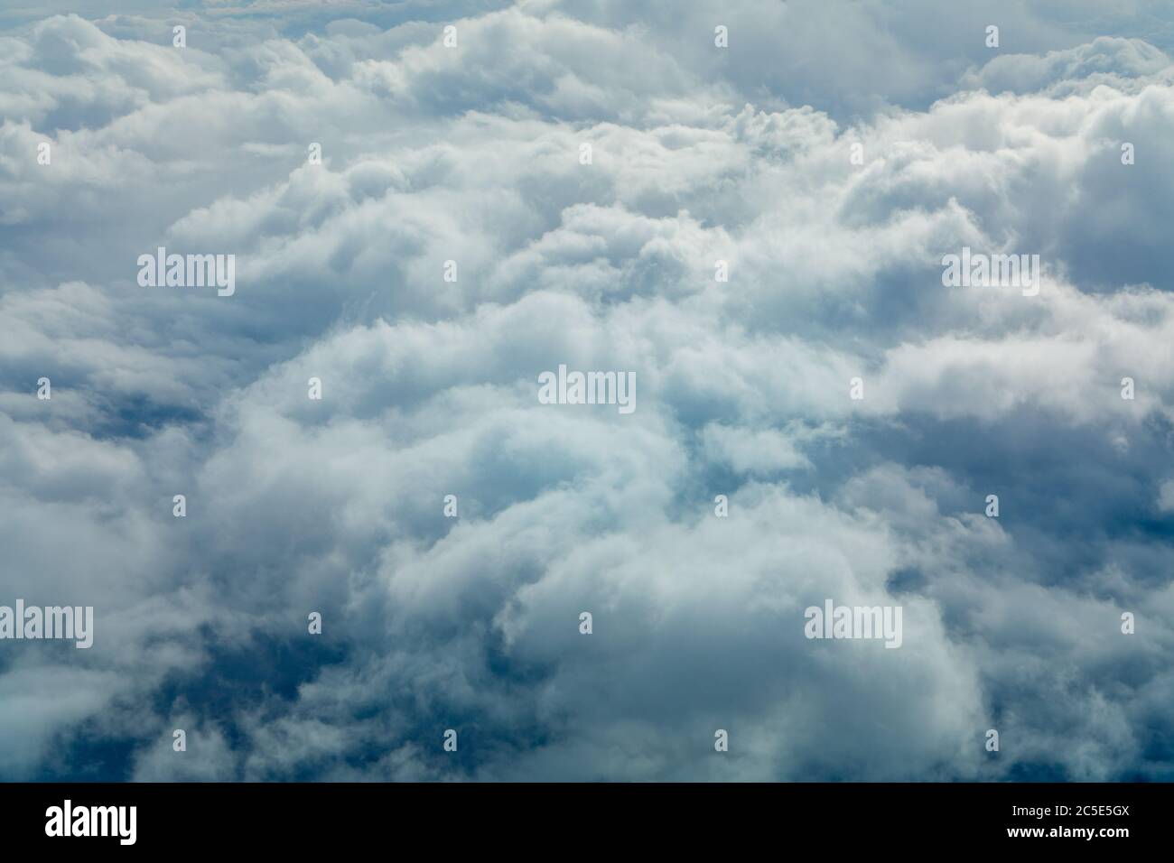 Fluffy Cloudscape Background . Angelic Clouds Stock Photo - Alamy